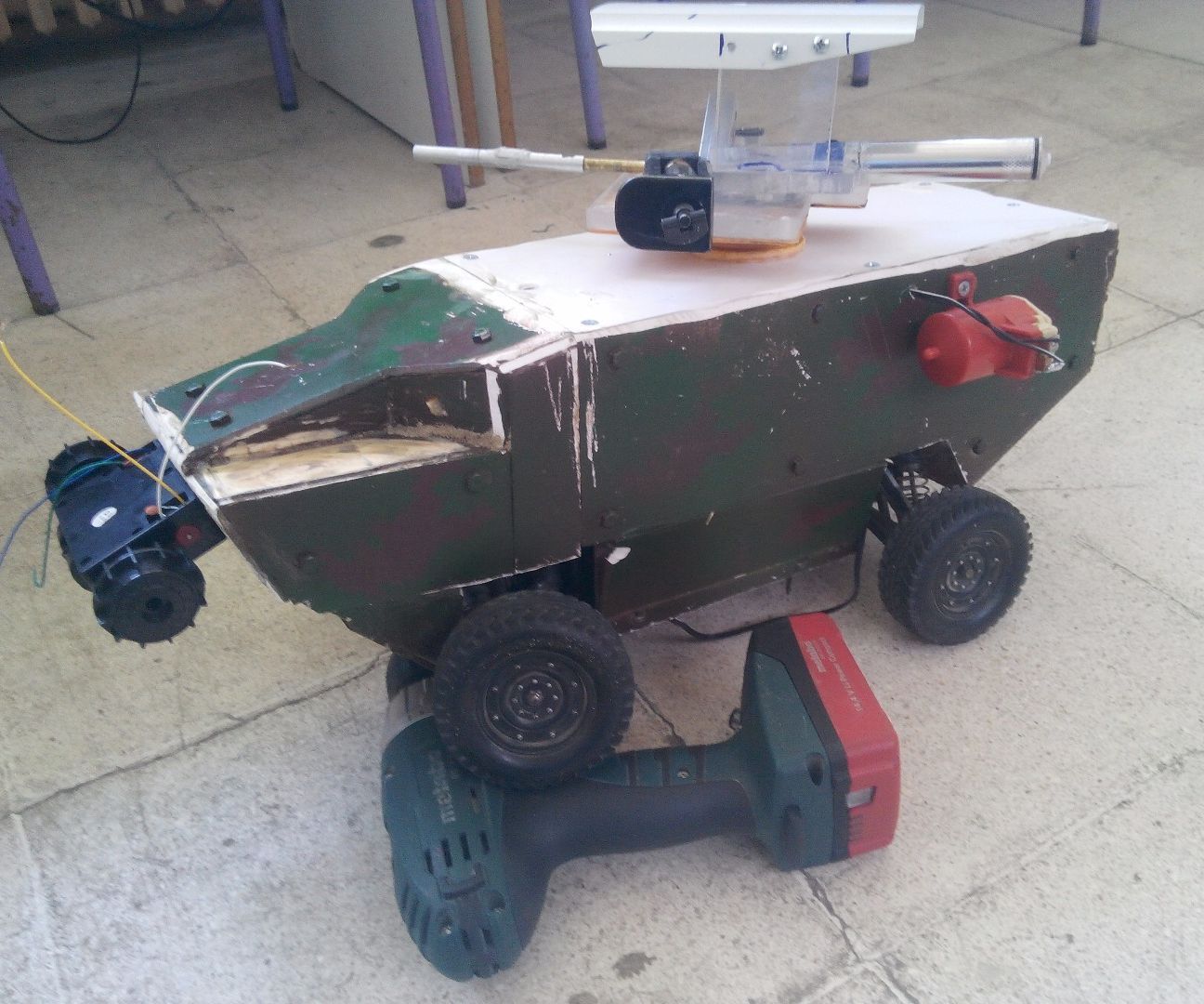 Kapgan Tactical Robot : 4 Steps - Instructables