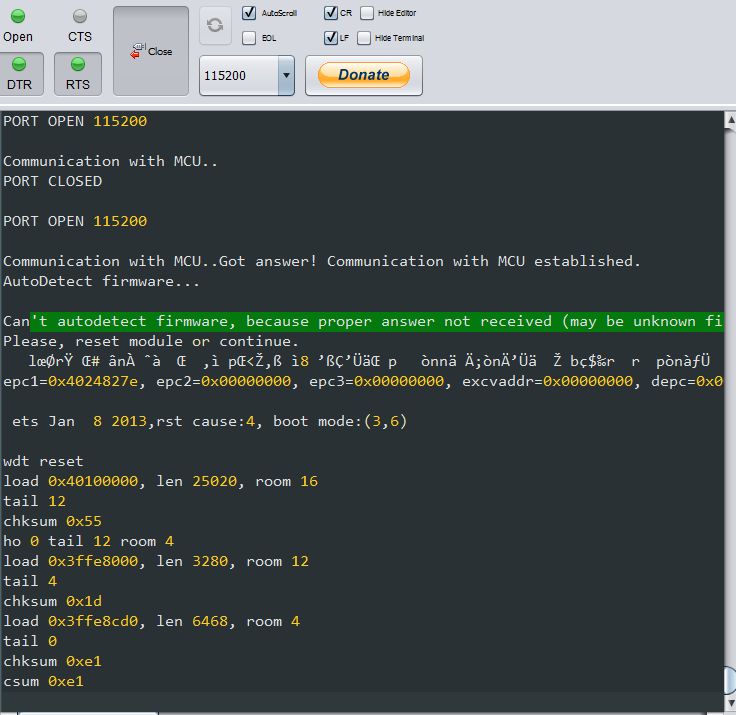 Esp8266 Firmware Update 7 Steps Instructables