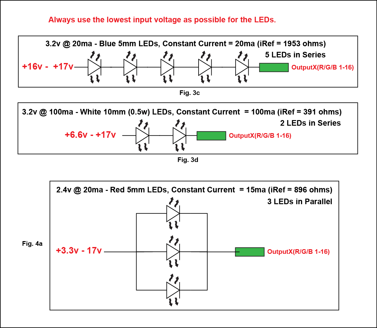 48 Channel Mono / 16 Channel RGB LED Controller : 9 Steps (with ...