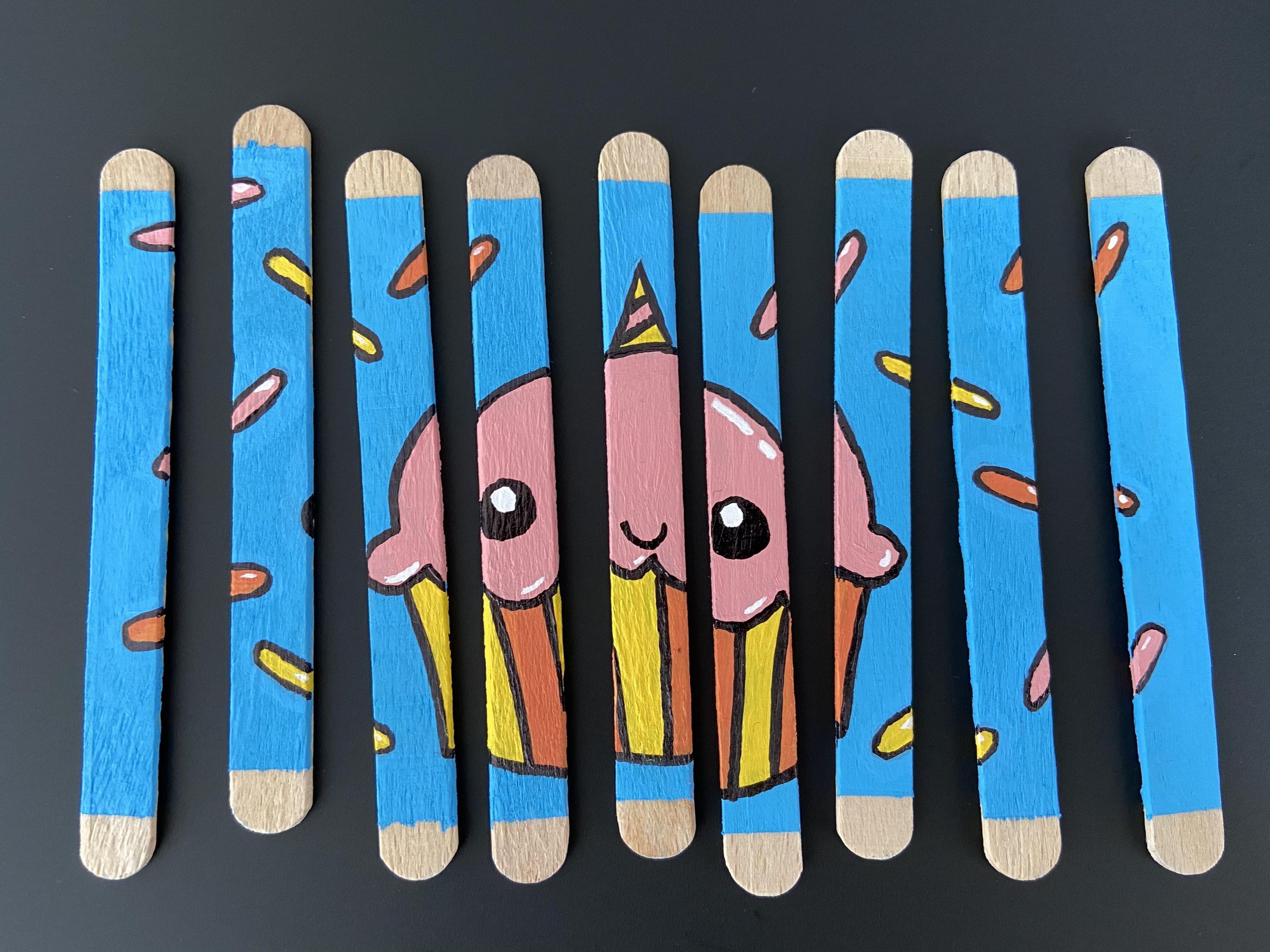 Artist's Popsicle Stick Puzzle : 5 Steps (with Pictures) - Instructables