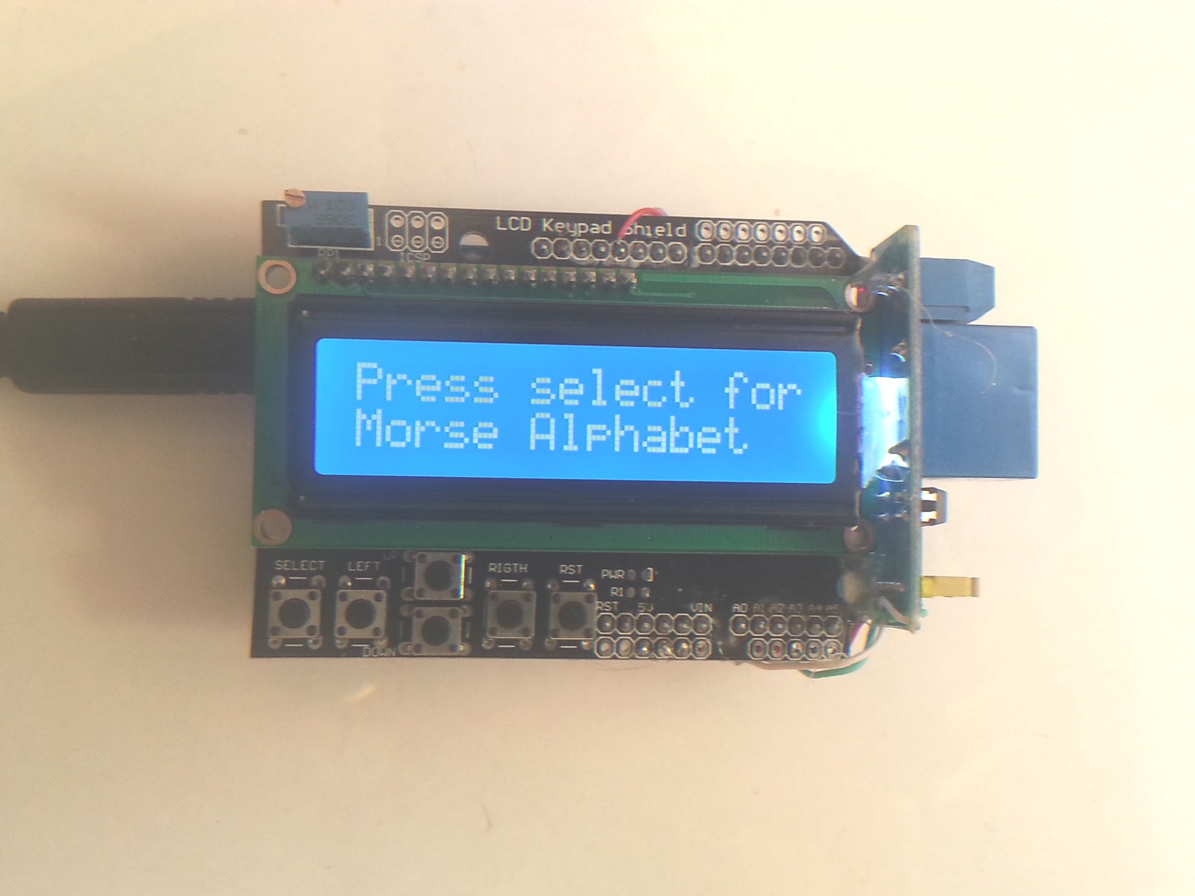 Morse Code Keyer for Arduino and Amateur Radio : 3 Steps - Instructables