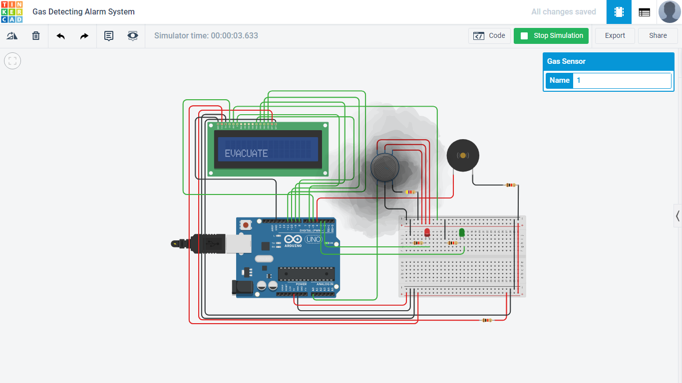 Arduino Gas Detecting Alarm System : 6 Steps - Instructables