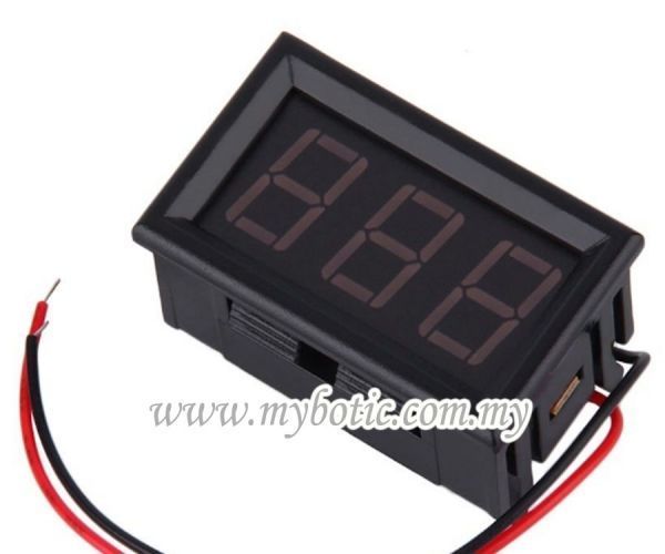 Tutorial for Mini Digital Voltmeter : 6 Steps - Instructables