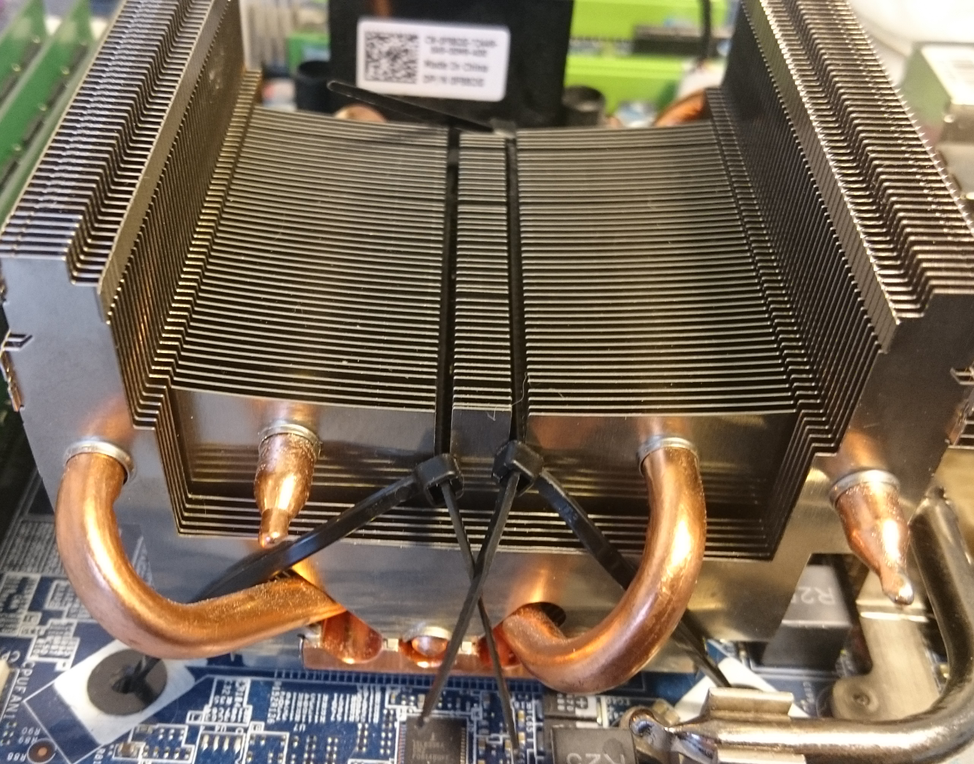 Ziptie-Mounted Heatsink and Fans : 3 Steps (with Pictures) - Instructables