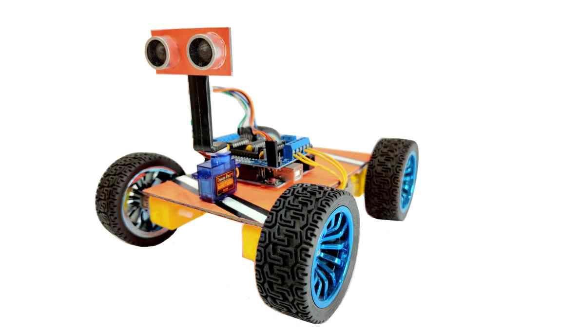 Obstacle Avoiding Robot Using Arduino and L293d : 4 Steps - Instructables