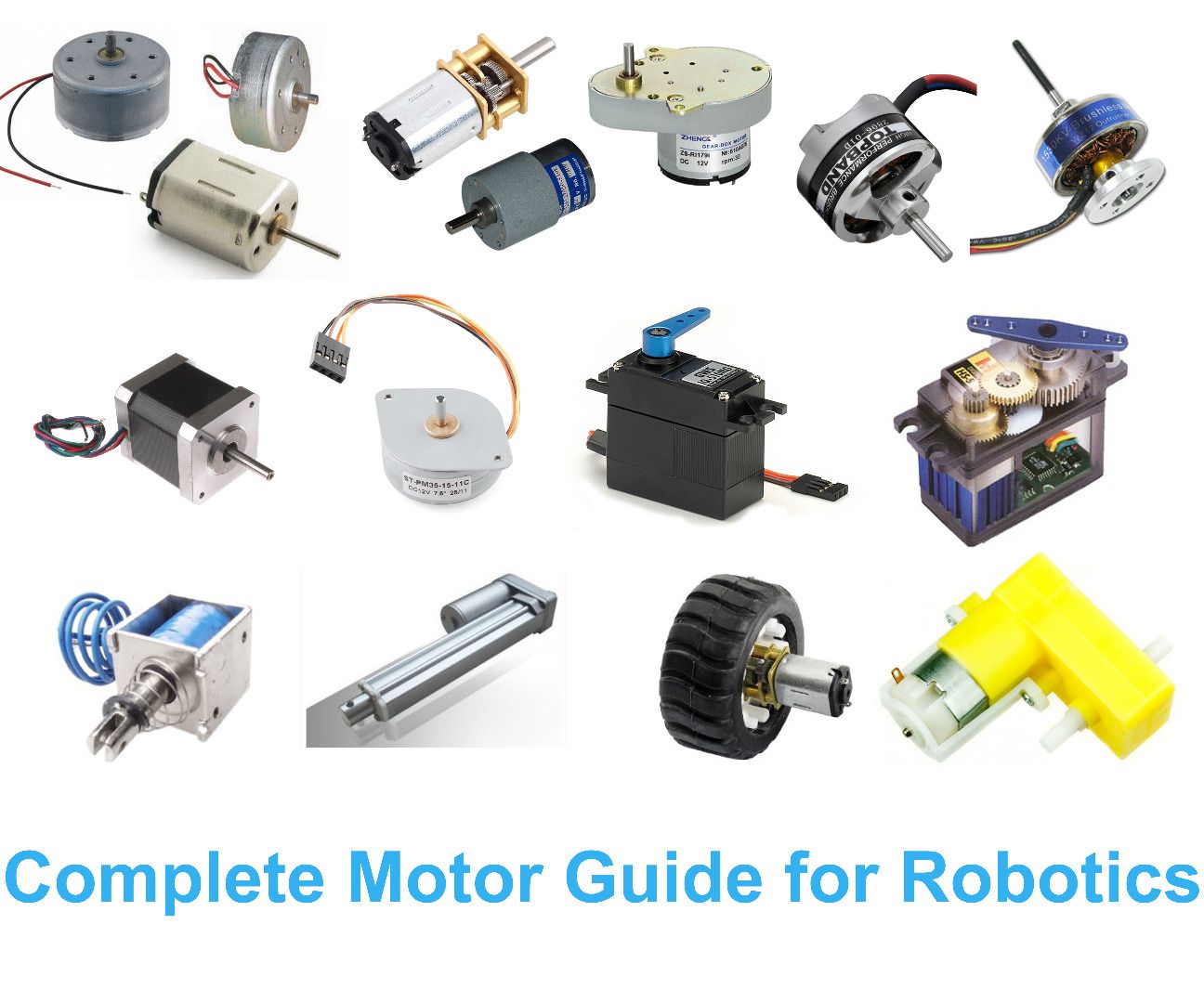 Complete Motor Guide for Robotics : 12 Steps (with Pictures ...