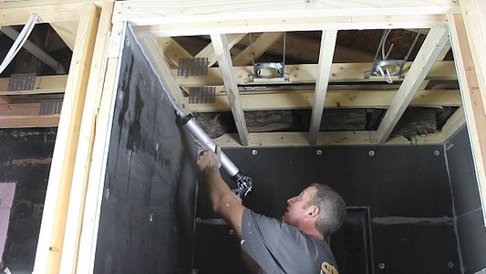 How to Build a Walk-In Shower (Part 2: Wedi Wall Installation) : 23 ...