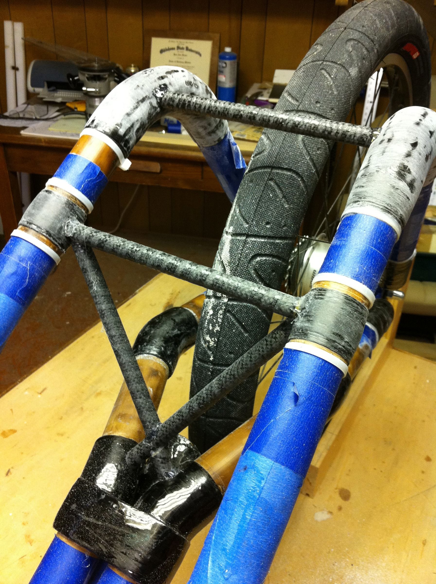 Building a Recumbent Bamboo Trike Frame : 23 Steps (with Pictures ...