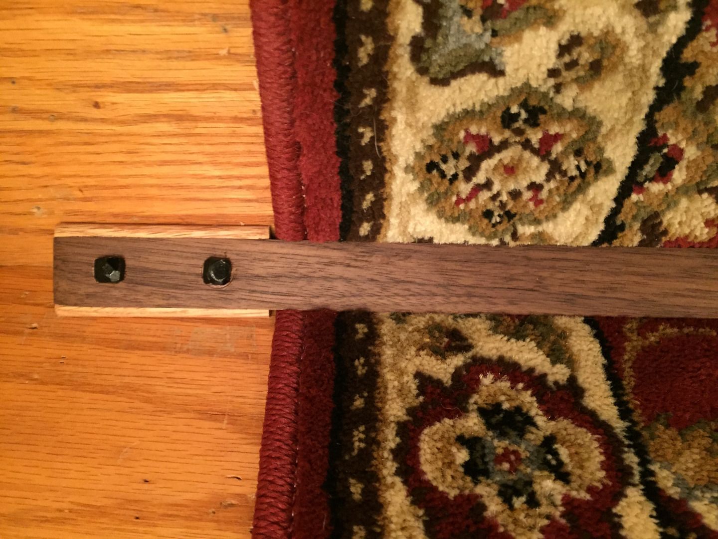 Wooden Stair Rods for a Rug Runner : 5 Steps (with Pictures ...