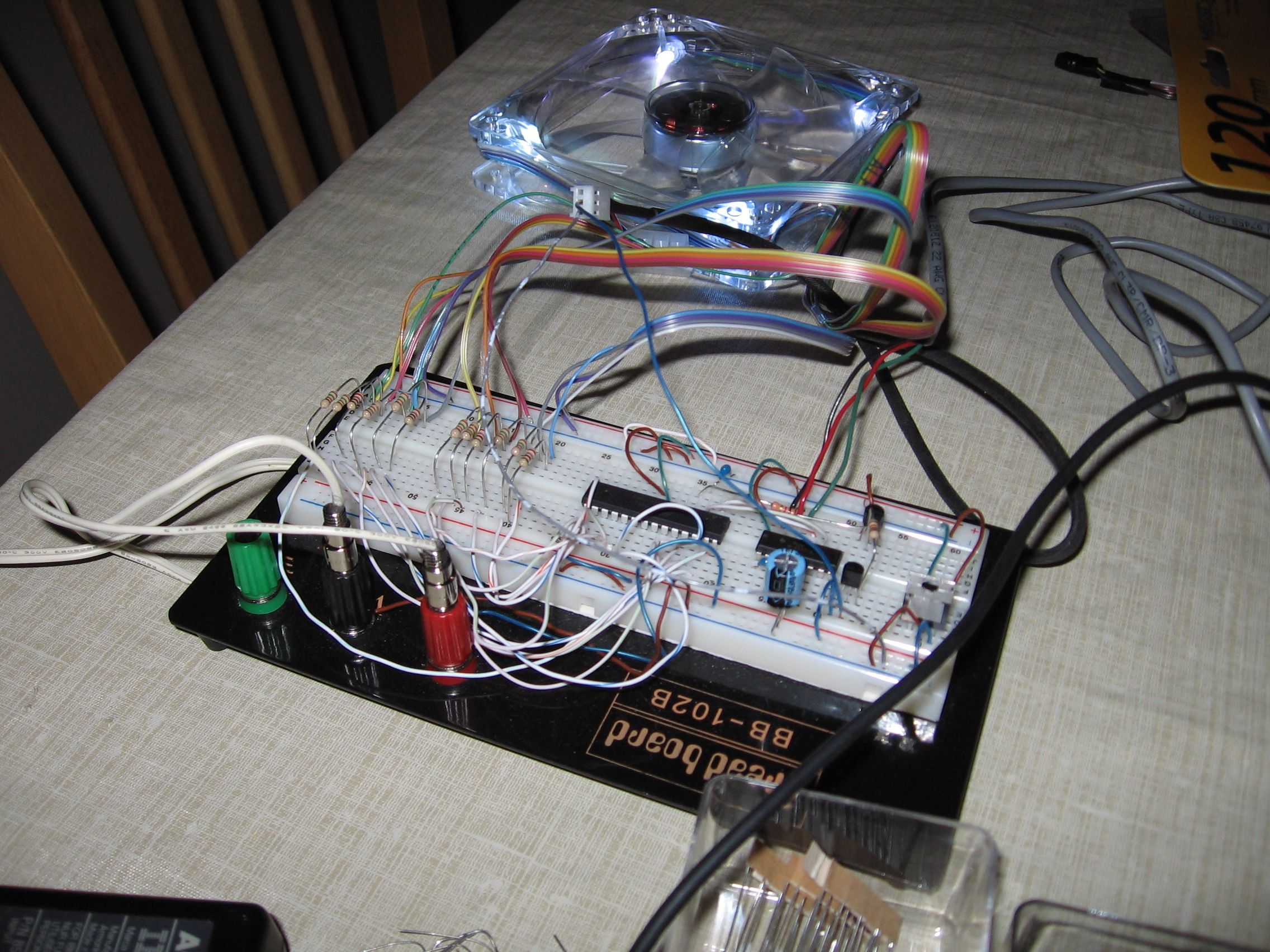 Color Changing Digital PC Fan Controller : 12 Steps (with Pictures ...
