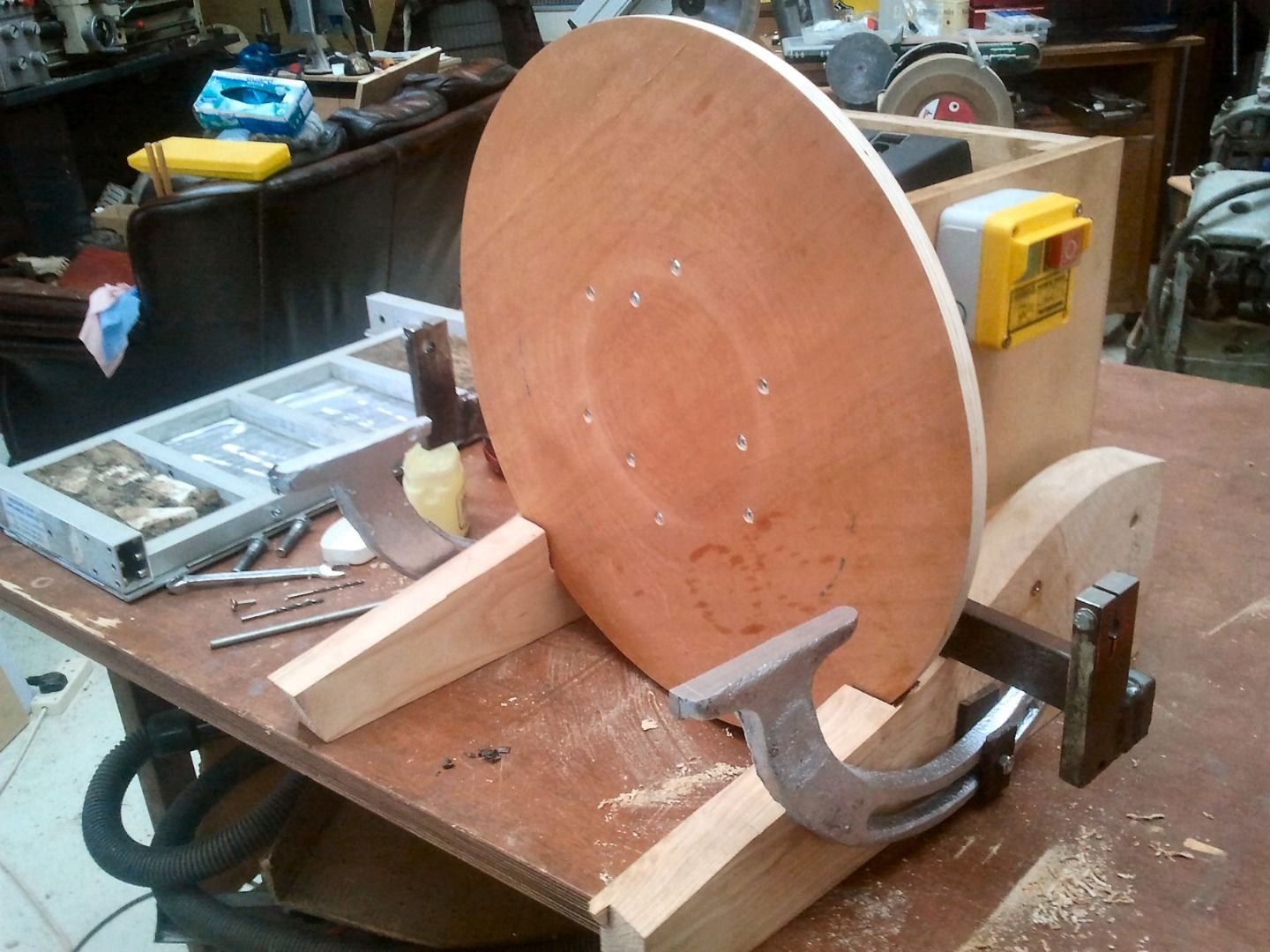BIG Disk Sander: Build, Use and Tips : 36 Steps (with Pictures ...