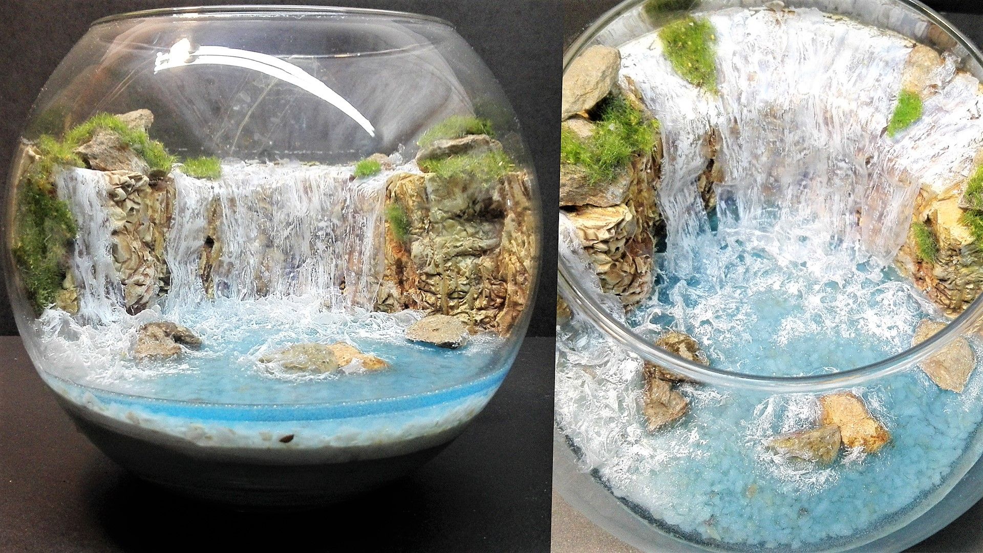 DIY Waterfall Terrarium|Diorama|Aquascape : 5 Steps - Instructables