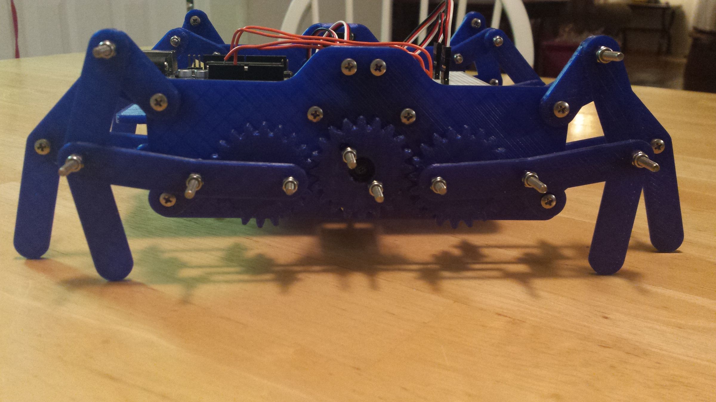 3D Printed Walking Robot (Klann Linkage) : 11 Steps (with Pictures ...