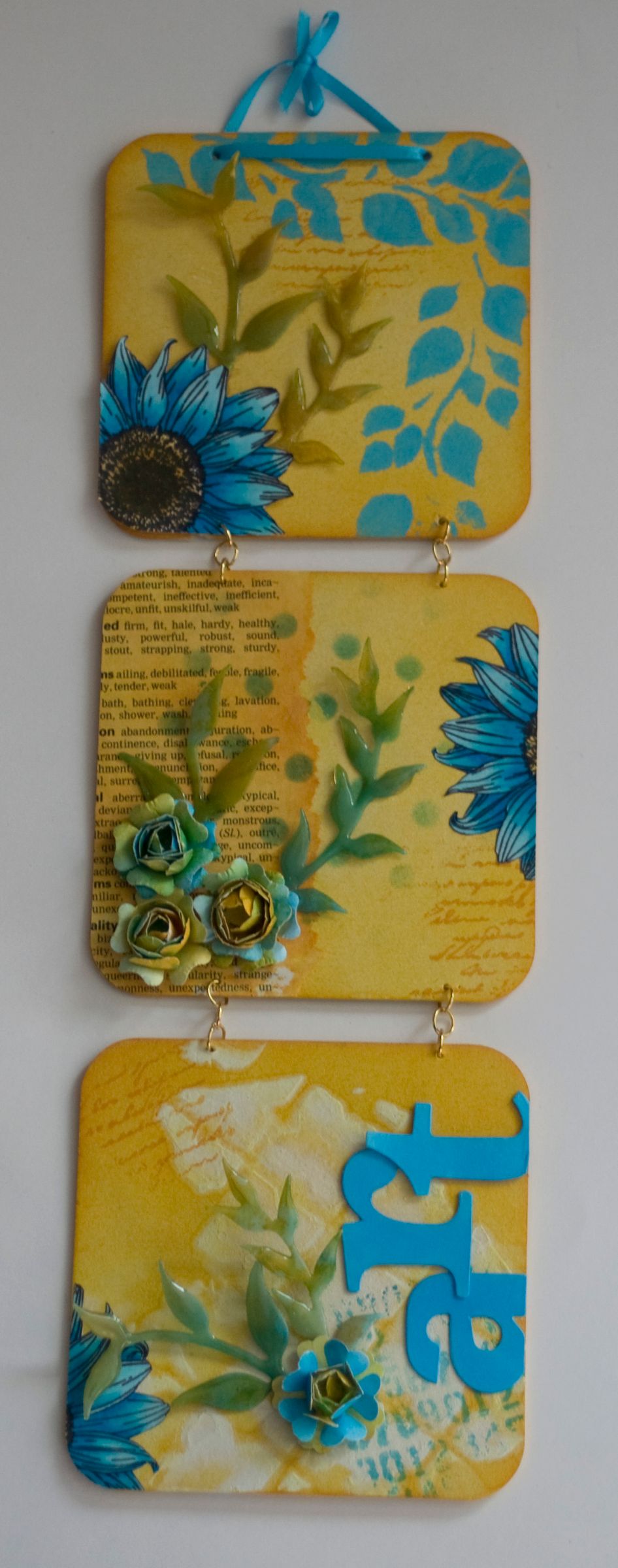 Wall Hanging From Coasters : 6 Steps - Instructables