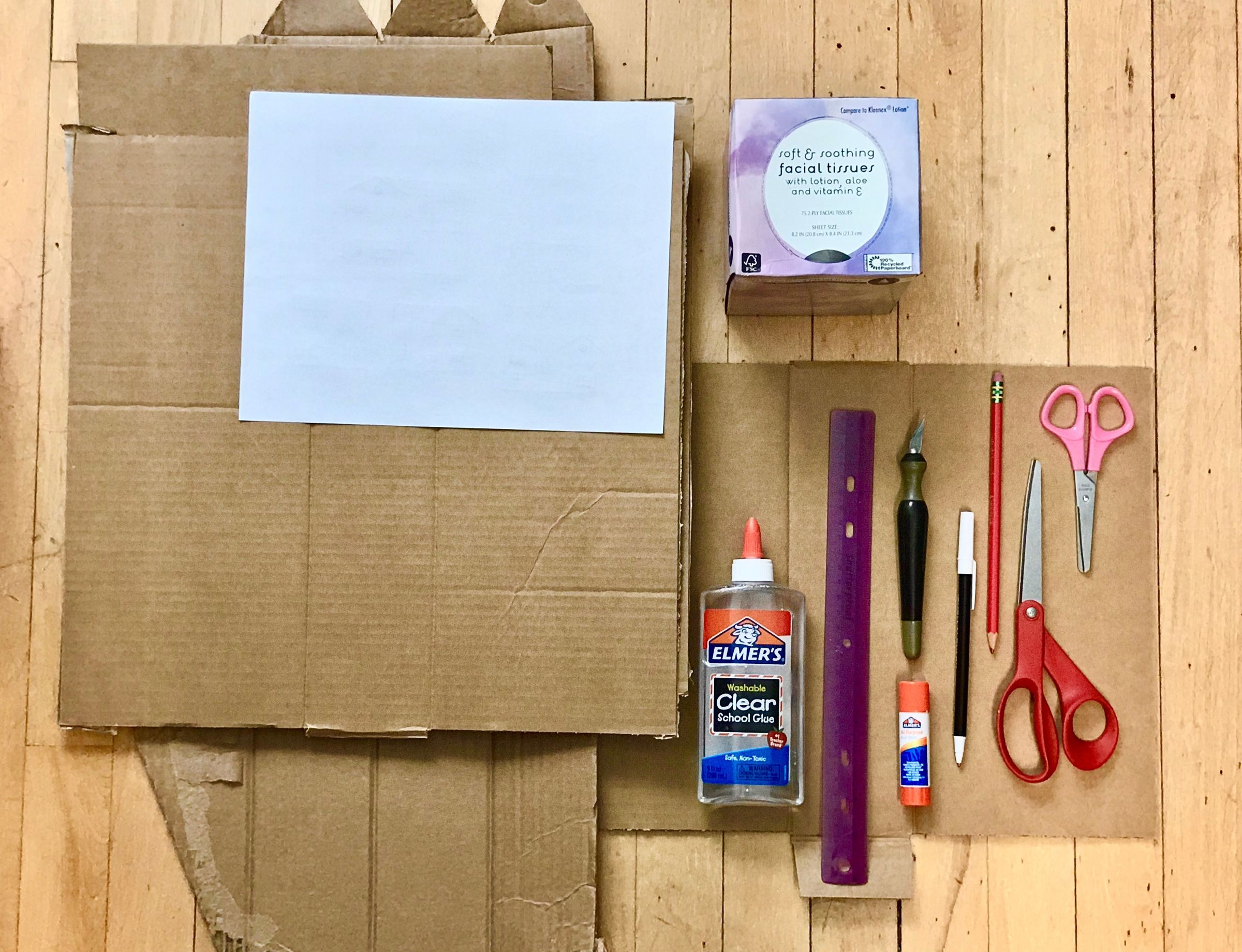 Build a Model Cardboard House : 10 Steps - Instructables