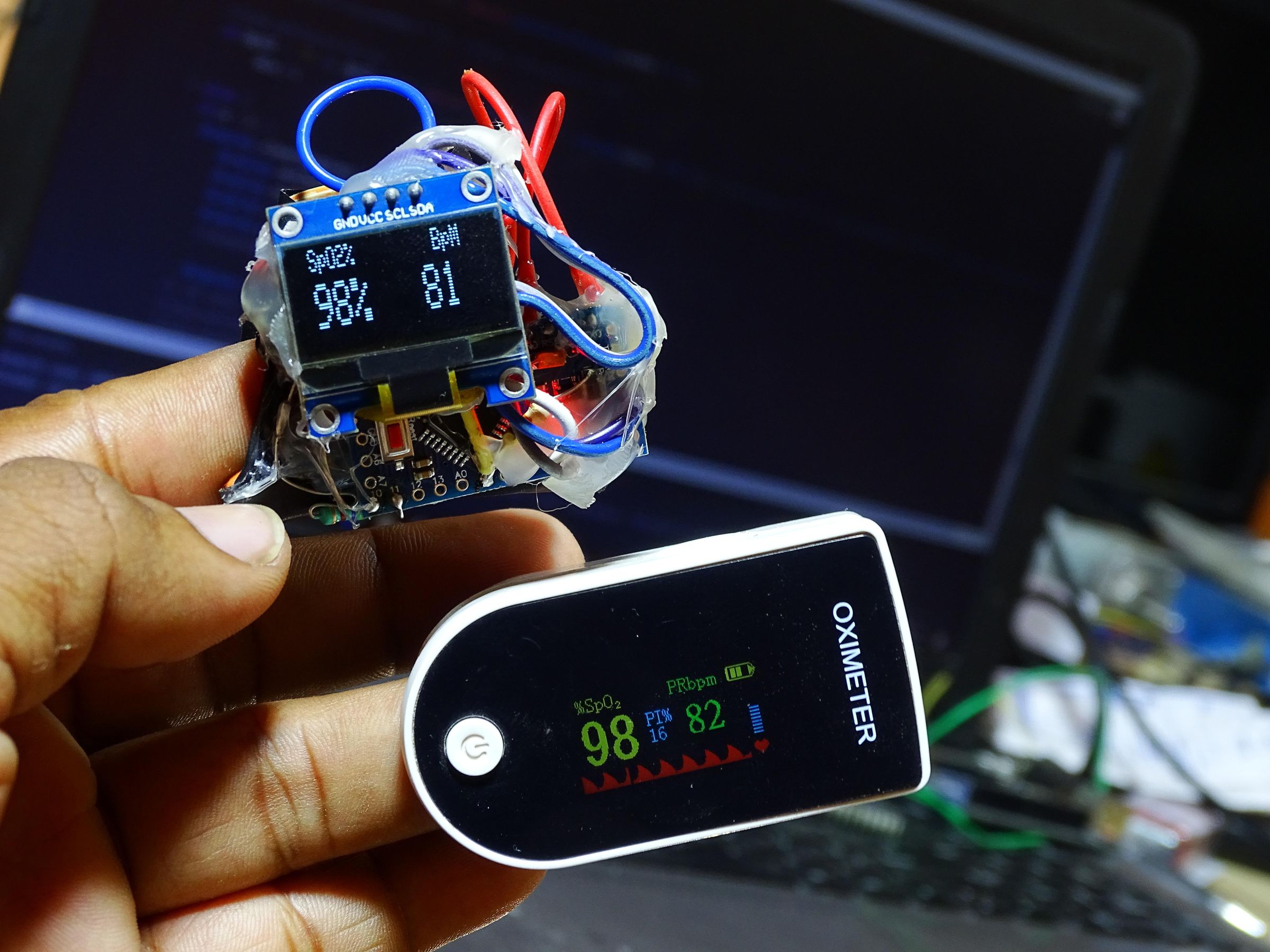 DIY Pulse Oximeter : 7 Steps (with Pictures) - Instructables
