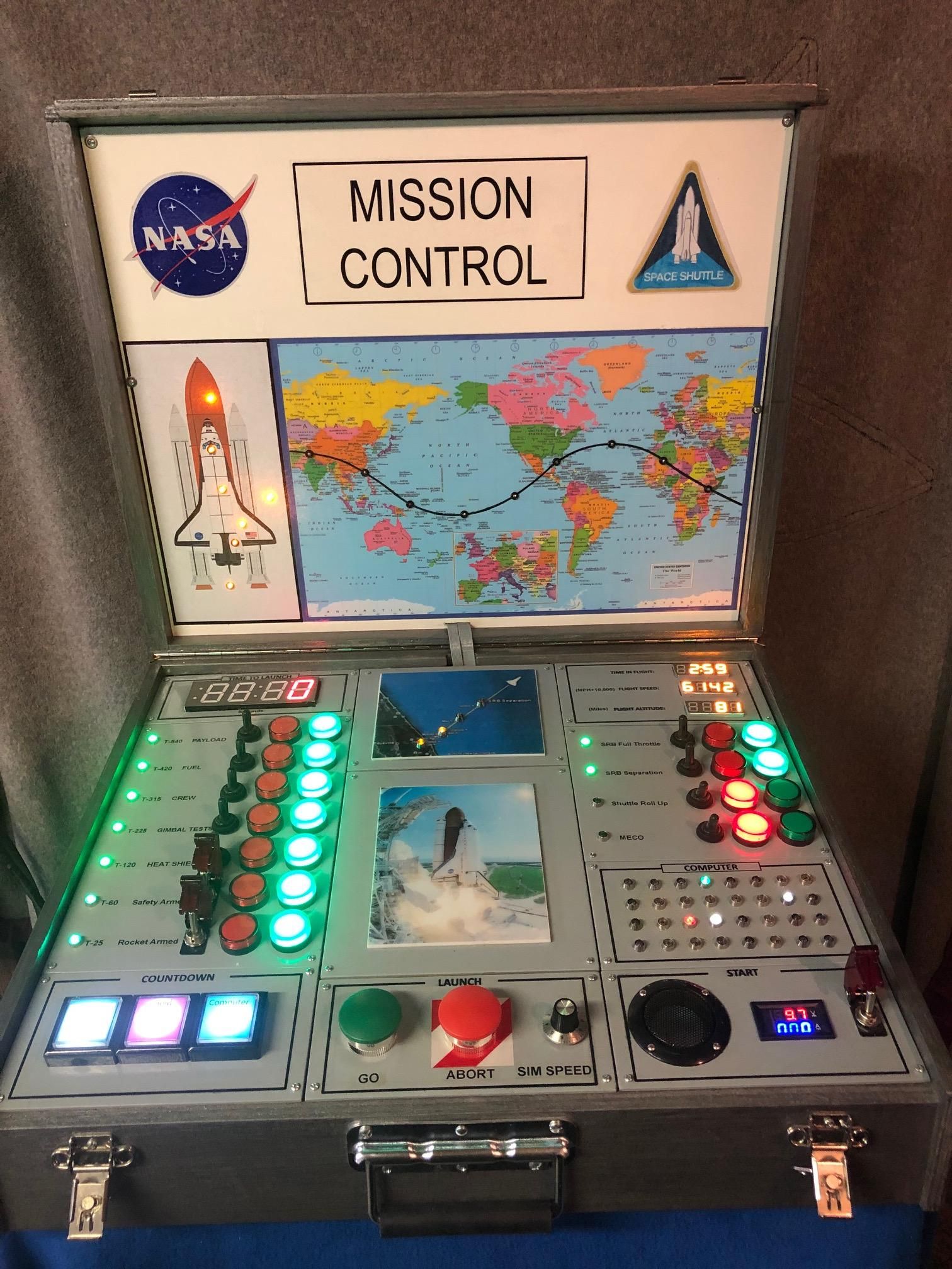 Rocket Ship Control Panel