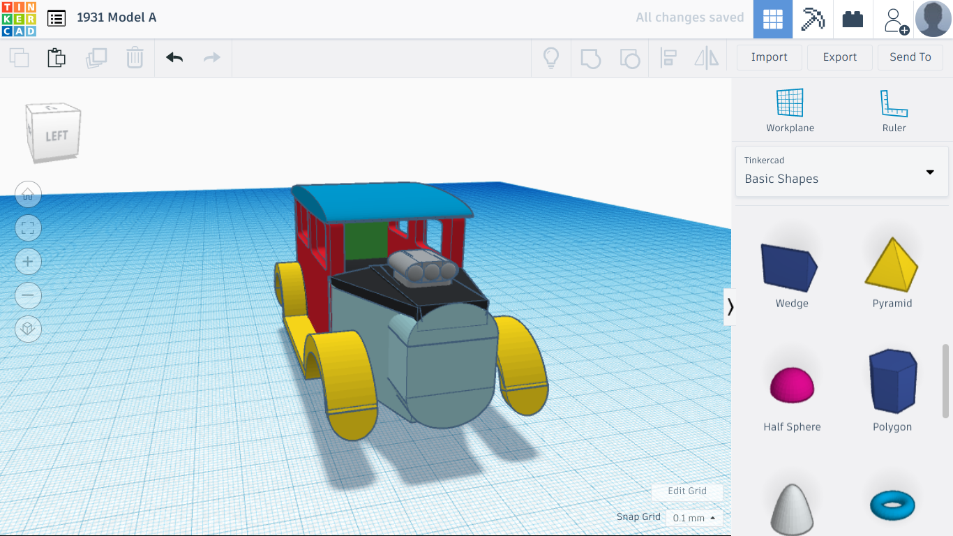 How to Make a Model a and Scene Using Tinkercad : 33 Steps (with ...