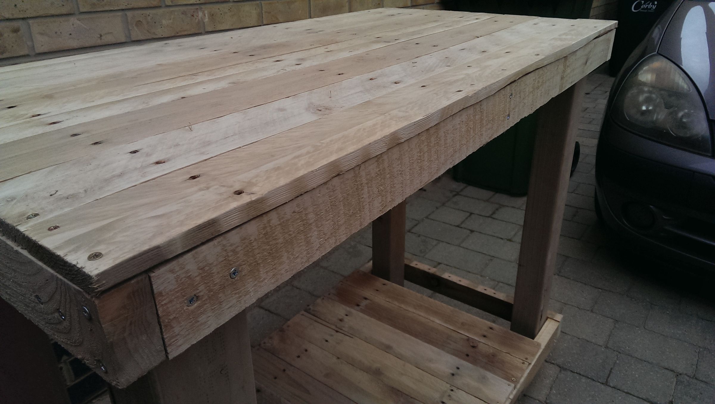 Pallet Workbench : 7 Steps (with Pictures) - Instructables