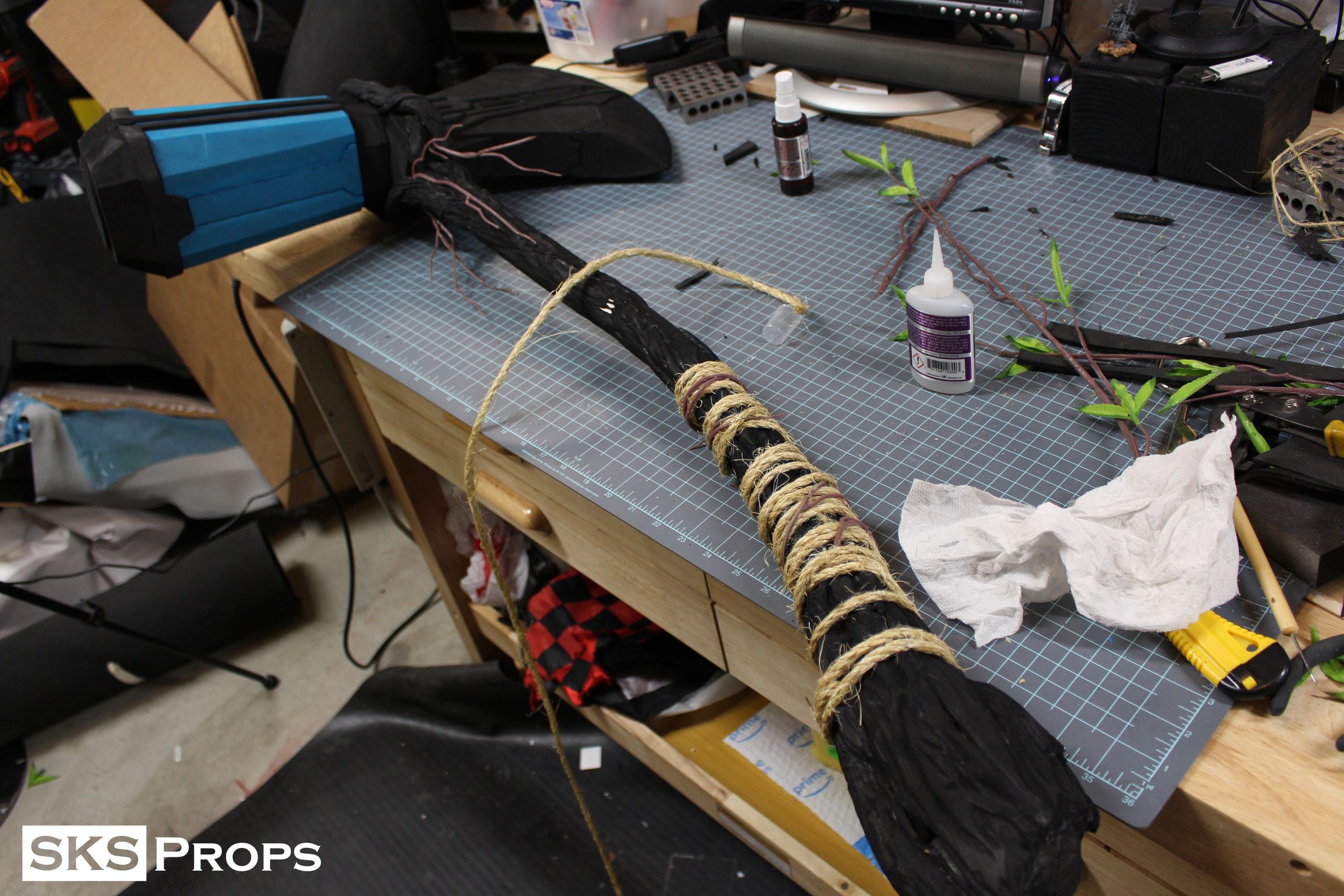 Thor's Stormbreaker Foam Cosplay Weapon - SKS Props : 11 Steps (with ...