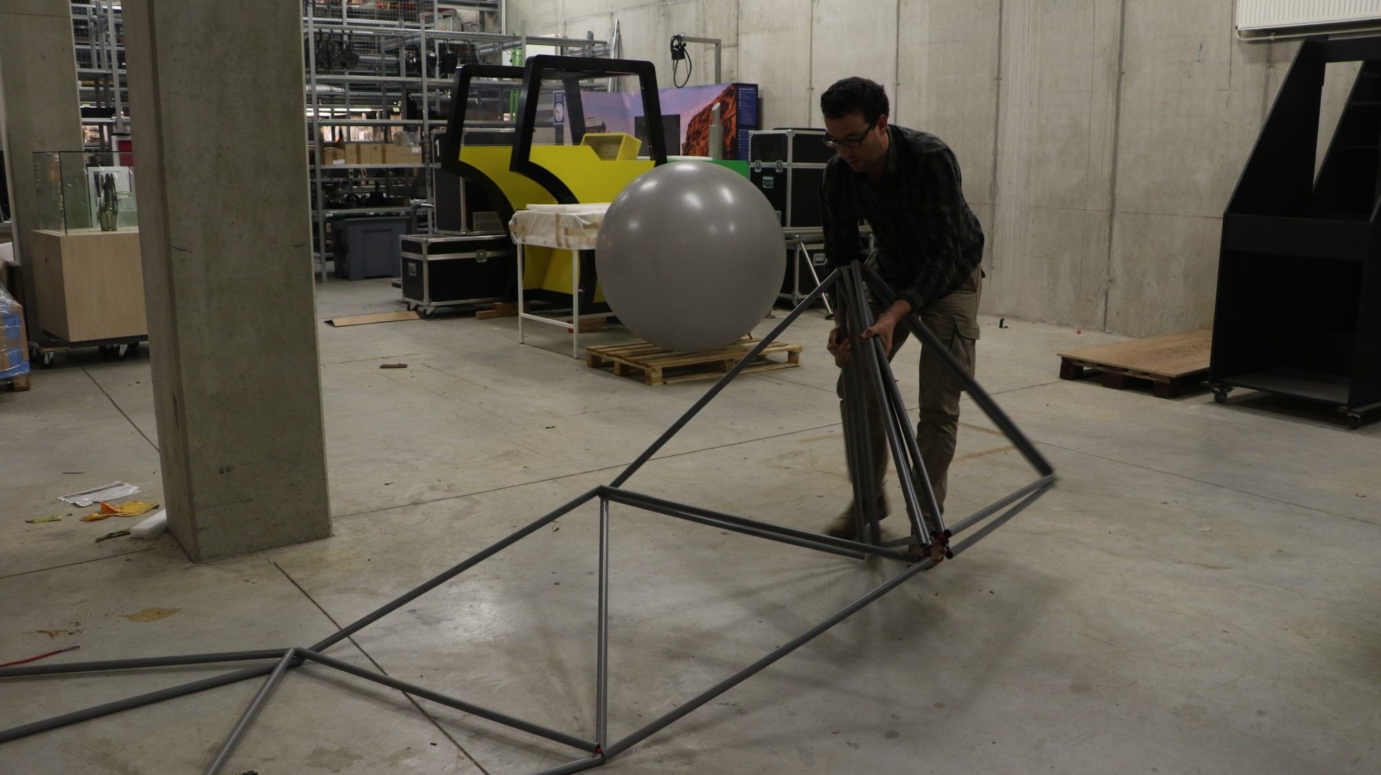 Opplooibare Prikkelarme Ruimte (Geodetische Koepel) : 10 Steps ...