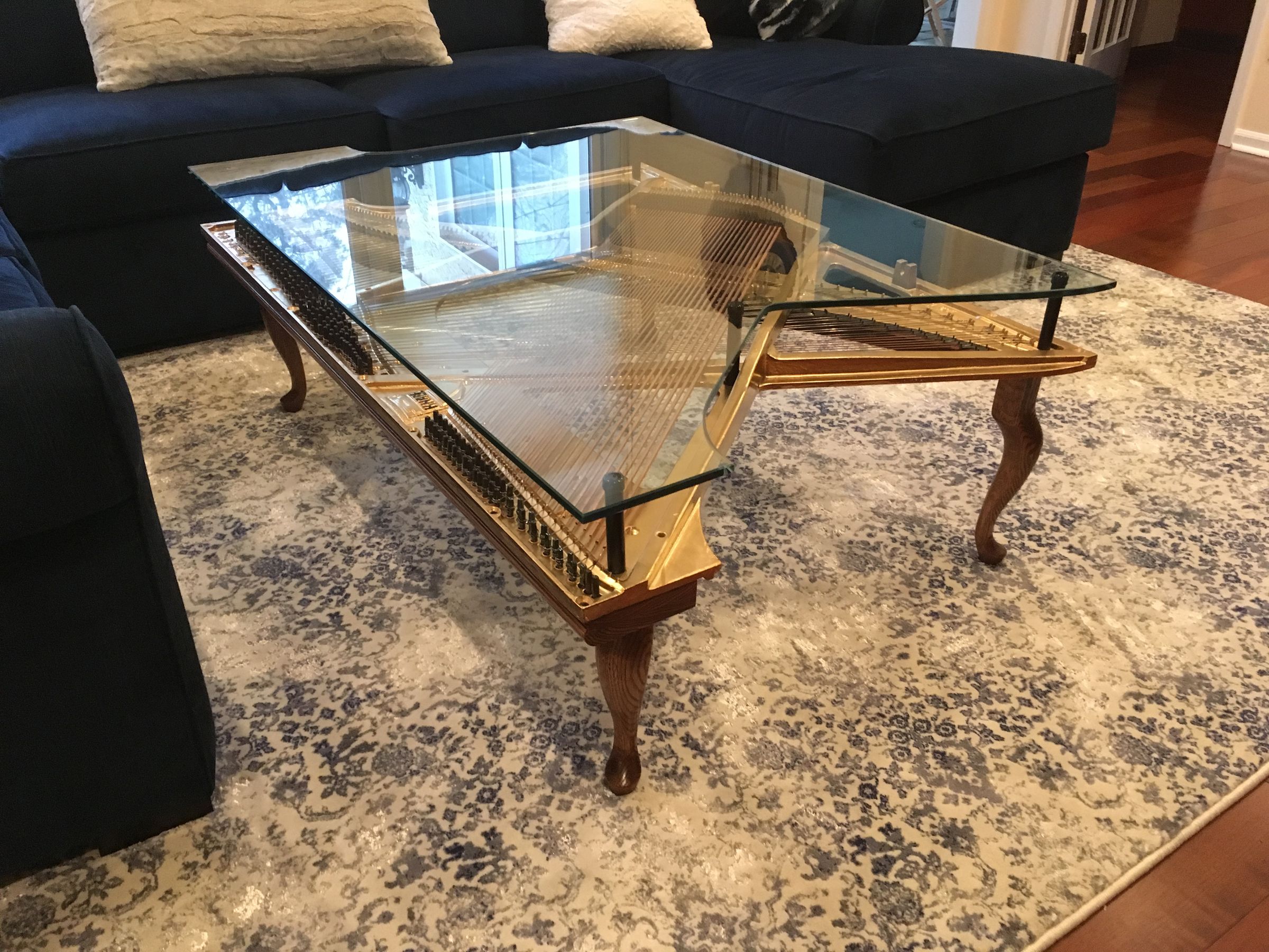 Piano Harp Coffee Table : 7 Steps (with Pictures) - Instructables