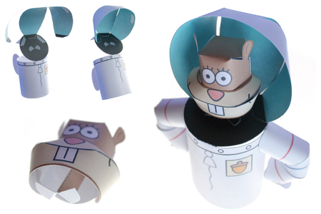 Spongebob & Friends Papercraft – the Whole Collection : 9 Steps (with ...