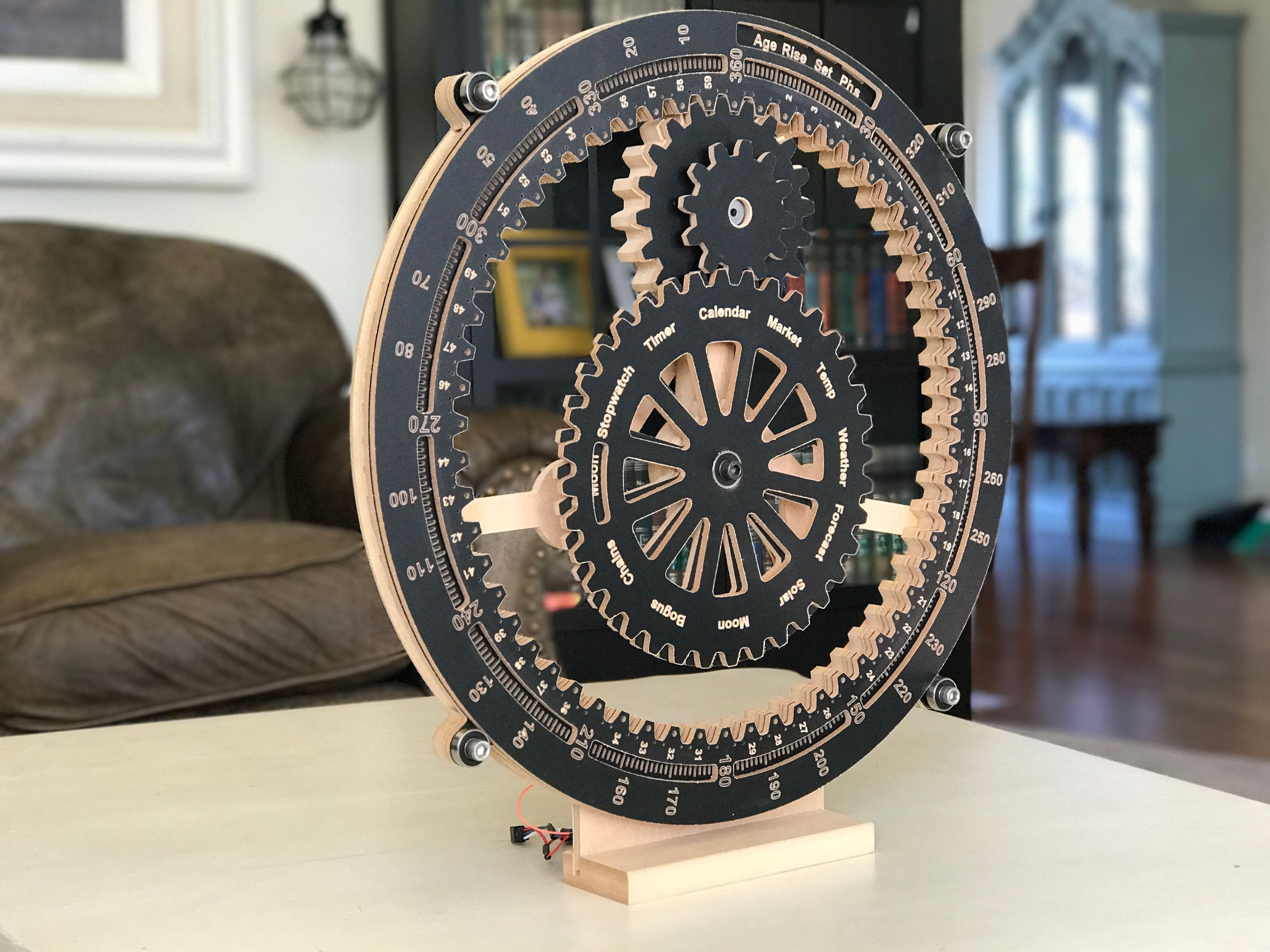 Data Clock (Cloud + Amazon Echo + LED's = Artistic Data!) : 7 Steps ...