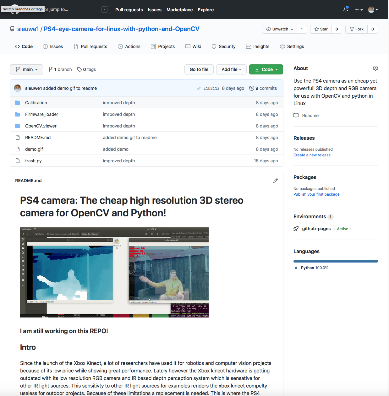 HACK PlayStation 4 Cam Into Cheap 3D Depth Camera With Stereo Vision ...