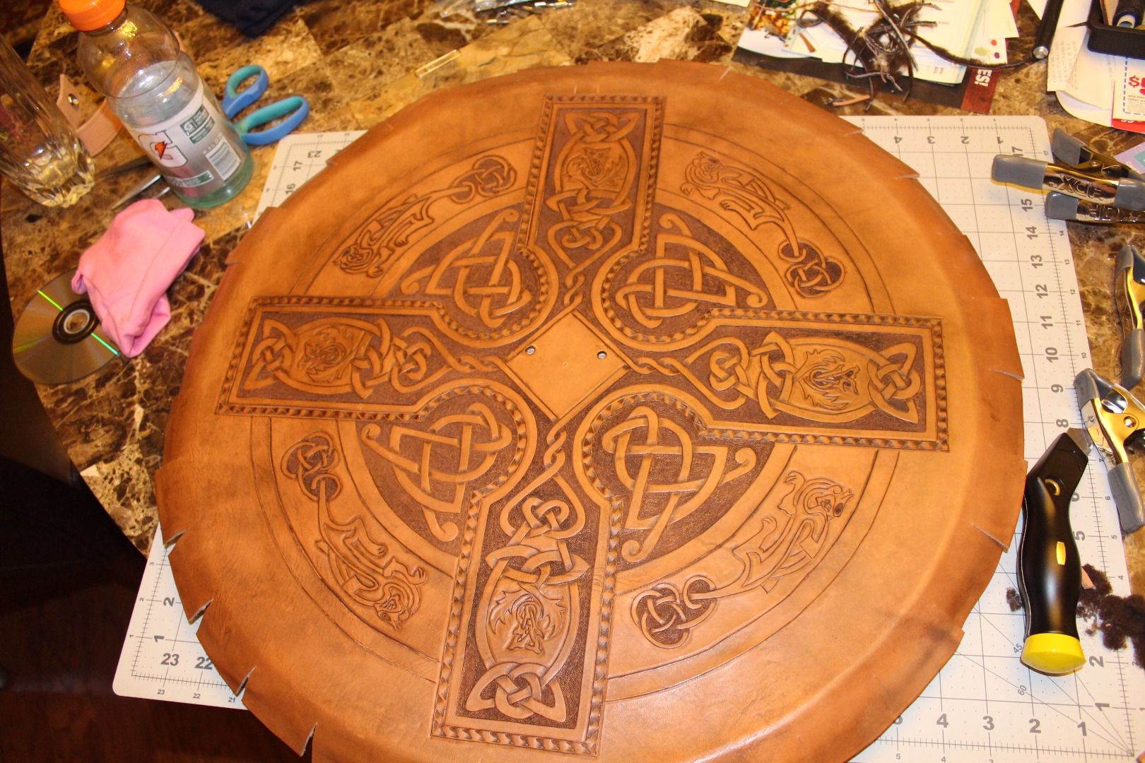 Tooled Targe (Shield) : 11 Steps (with Pictures) - Instructables