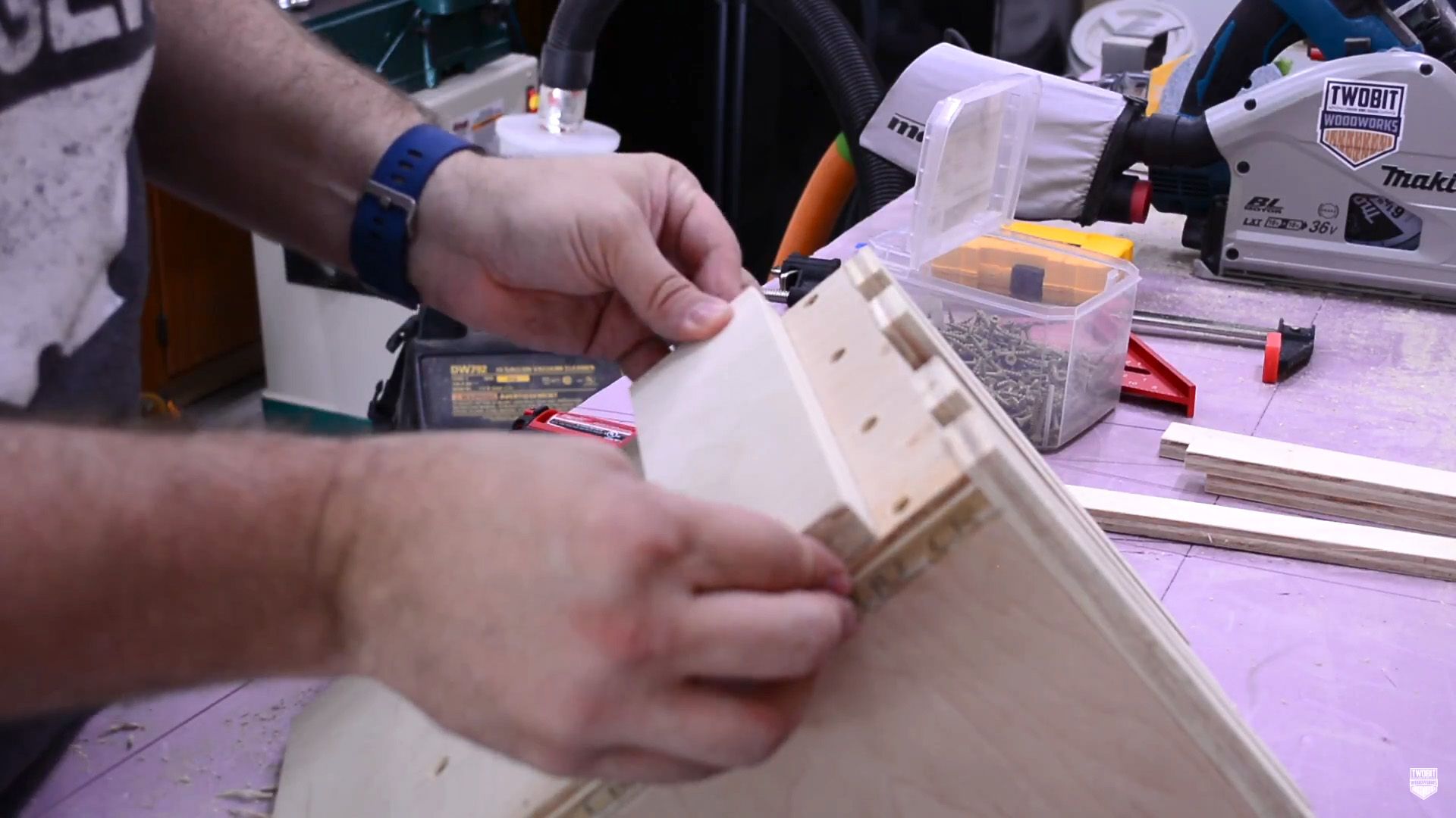 French Cleat Wall With Clamp Racks | How to Build - Woodworking : 28 ...