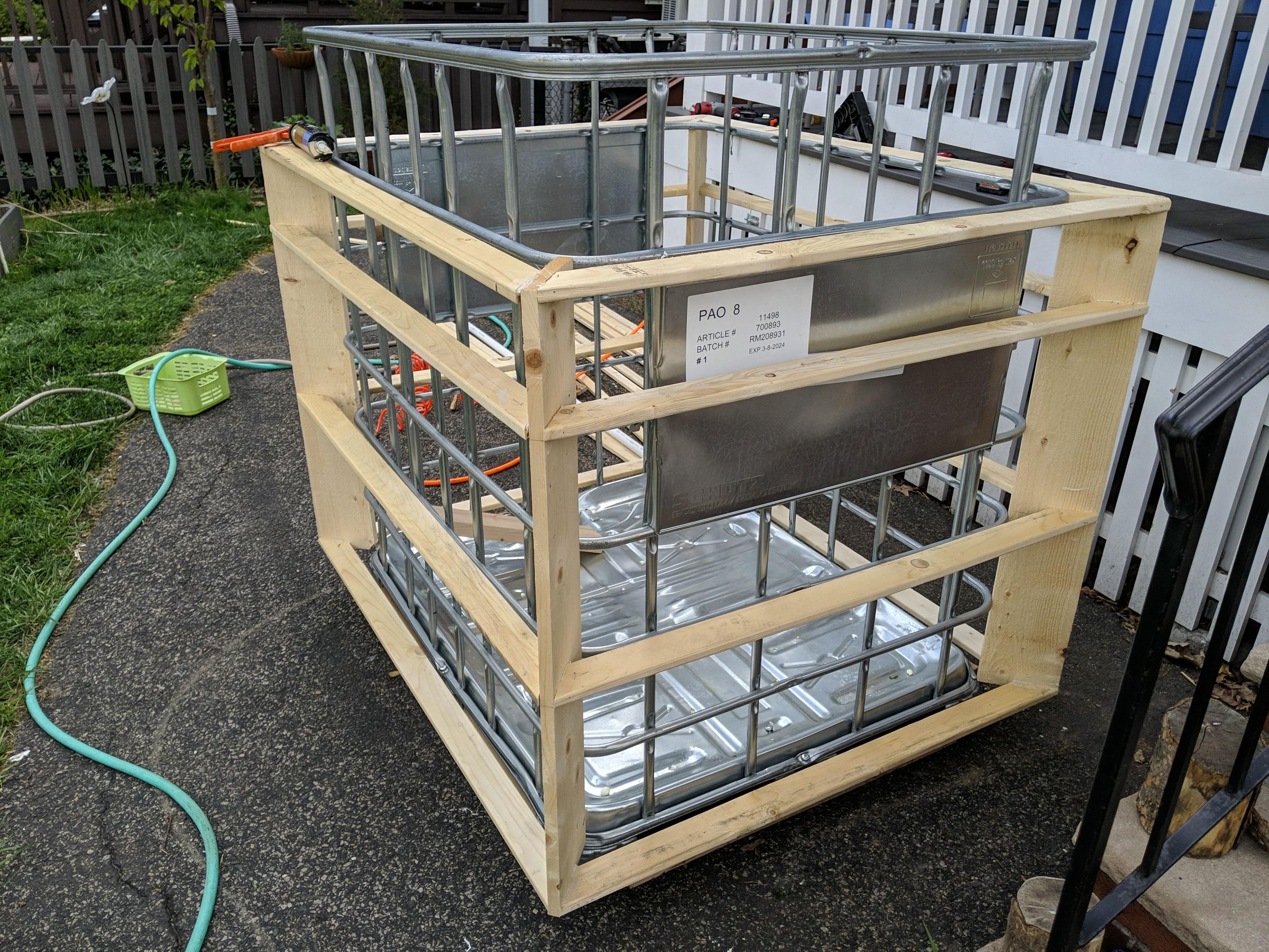 Two Person Cedar Hot Tub From an IBC Tote : 14 Steps (with Pictures ...