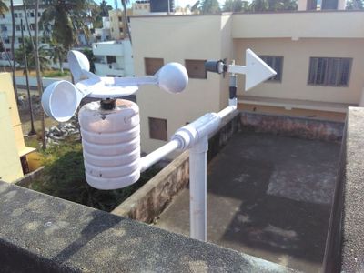 DIY Anemometer and Windvane for Standalone Weather Station : 10 Steps ...
