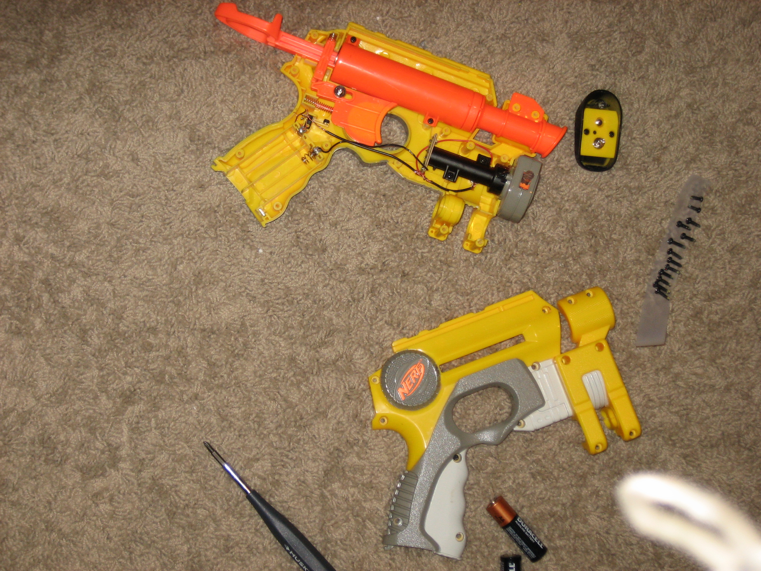 Nerf Gun Nite Finder Mod : 6 Steps - Instructables