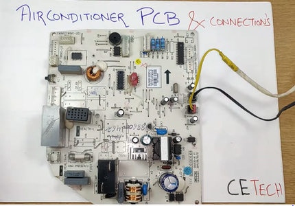 Air Conditioner PCB Tutorial With Its Working and Repair : 6 Steps ...