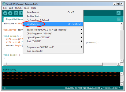 Programming a HTTP Server on ESP-8266-12E : 10 Steps - Instructables
