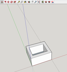 Google SketchUp(very Simple 3D Printing Box Design) : 5 Steps ...