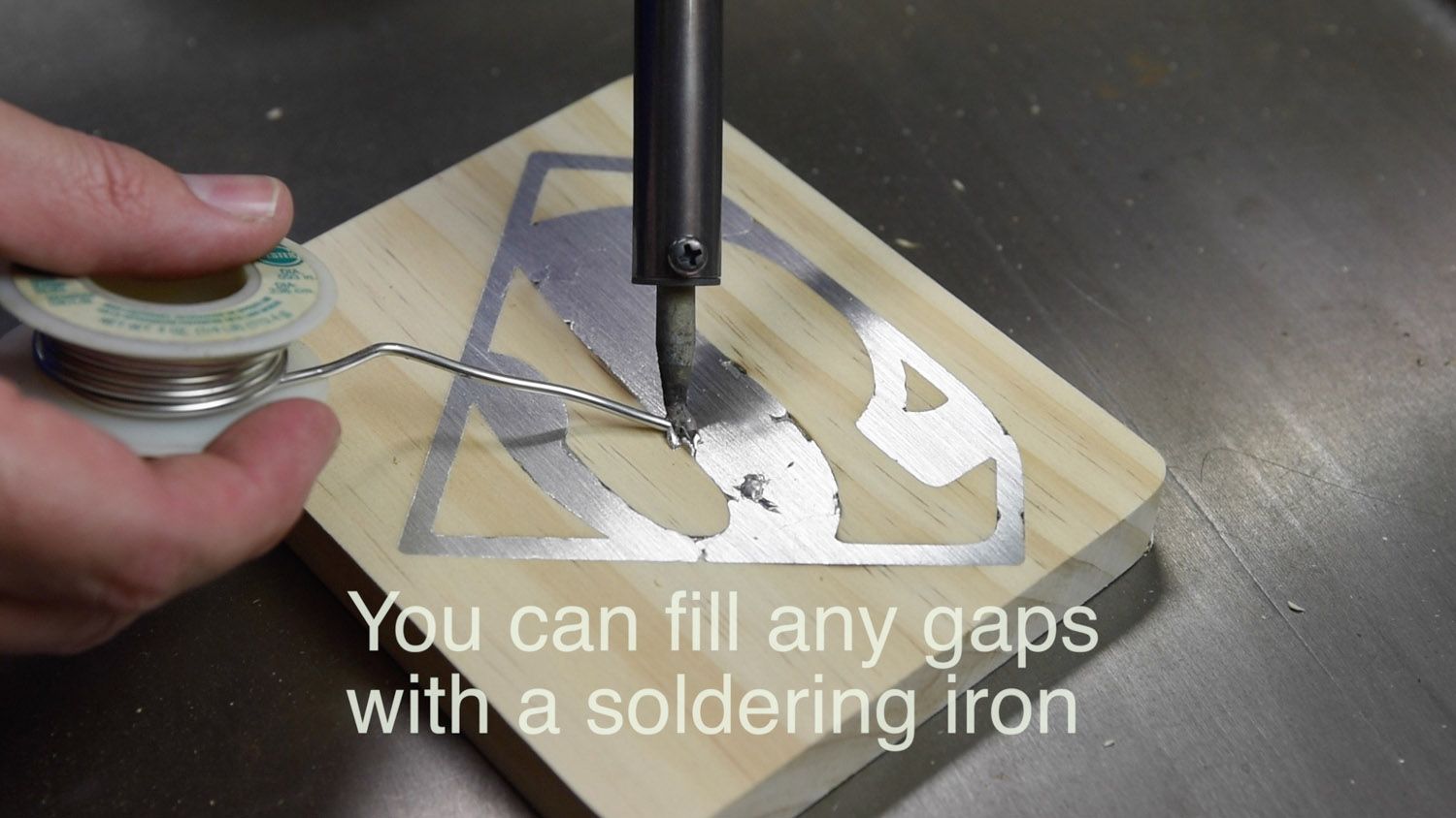 Super Solder Inlay for Your Woodworking Projects : 4 Steps (with ...