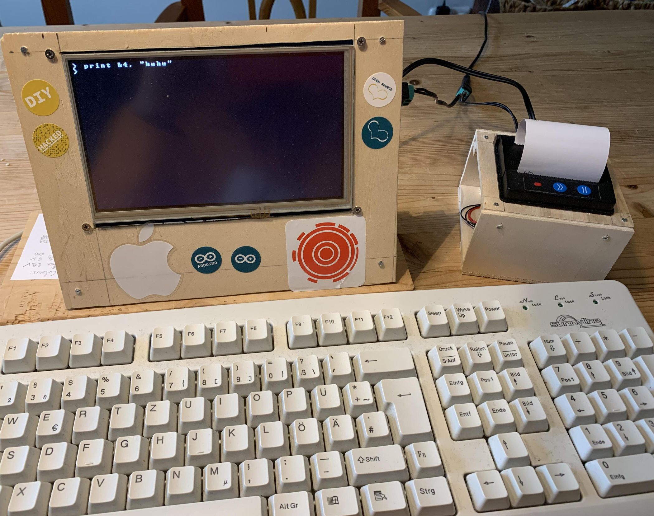 Build 80s Style Home Computers From Scratch From Arduino Components ...