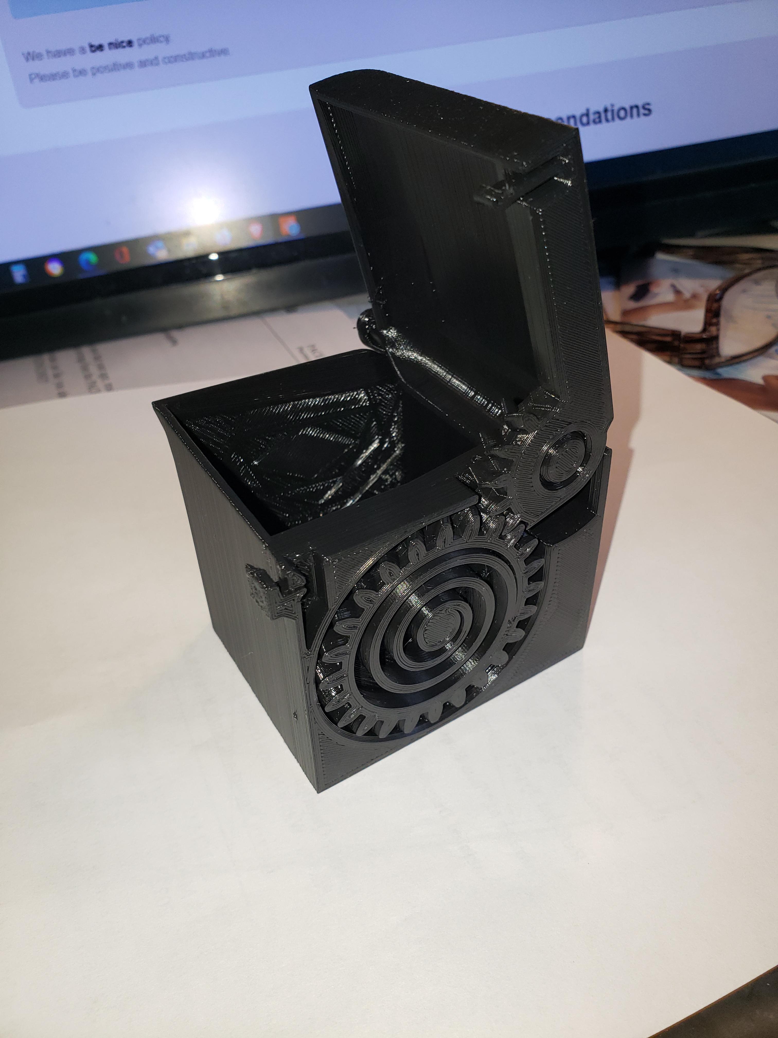 Print-in-Place Spring Loaded Box : 12 Steps (with Pictures) - Instructables