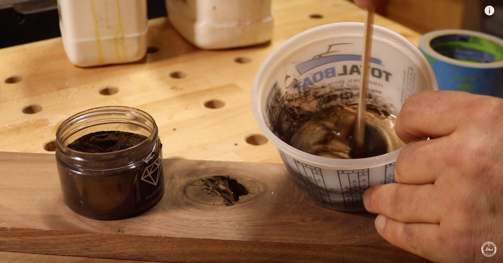 How to Fill Knots and Voids With Epoxy Resin : 5 Steps (with Pictures ...