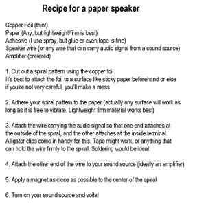 Paper Speakers : 5 Steps (with Pictures) - Instructables