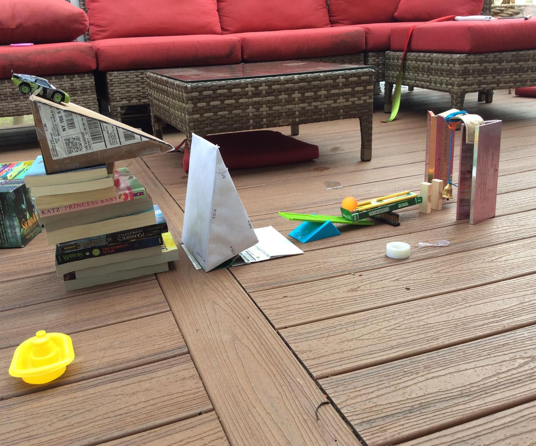 Simple Simple Machine Rube Goldberg : 6 Steps - Instructables