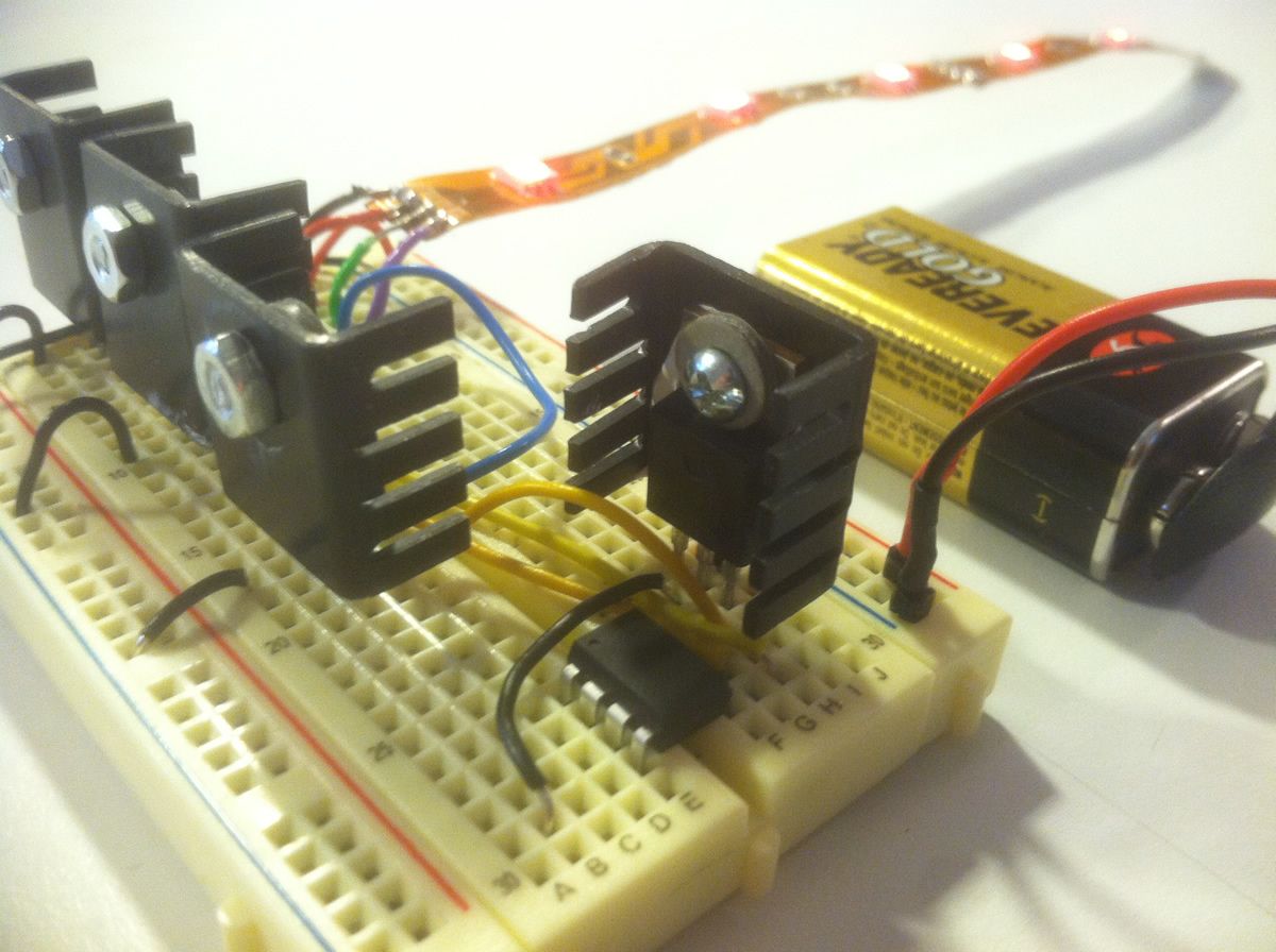 RGB LED Strip Circuit With Arduino : 4 Steps - Instructables