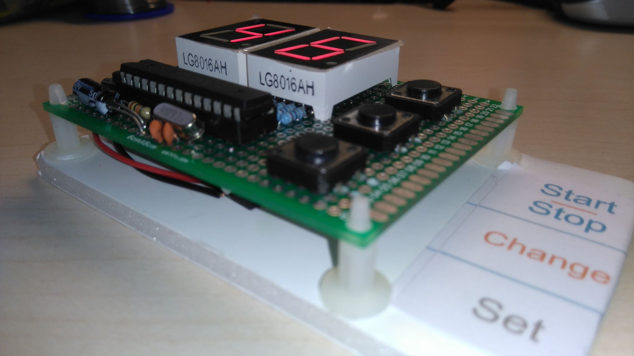 Arduino Countdown Timer With Setup Buttons : 5 Steps (with Pictures ...