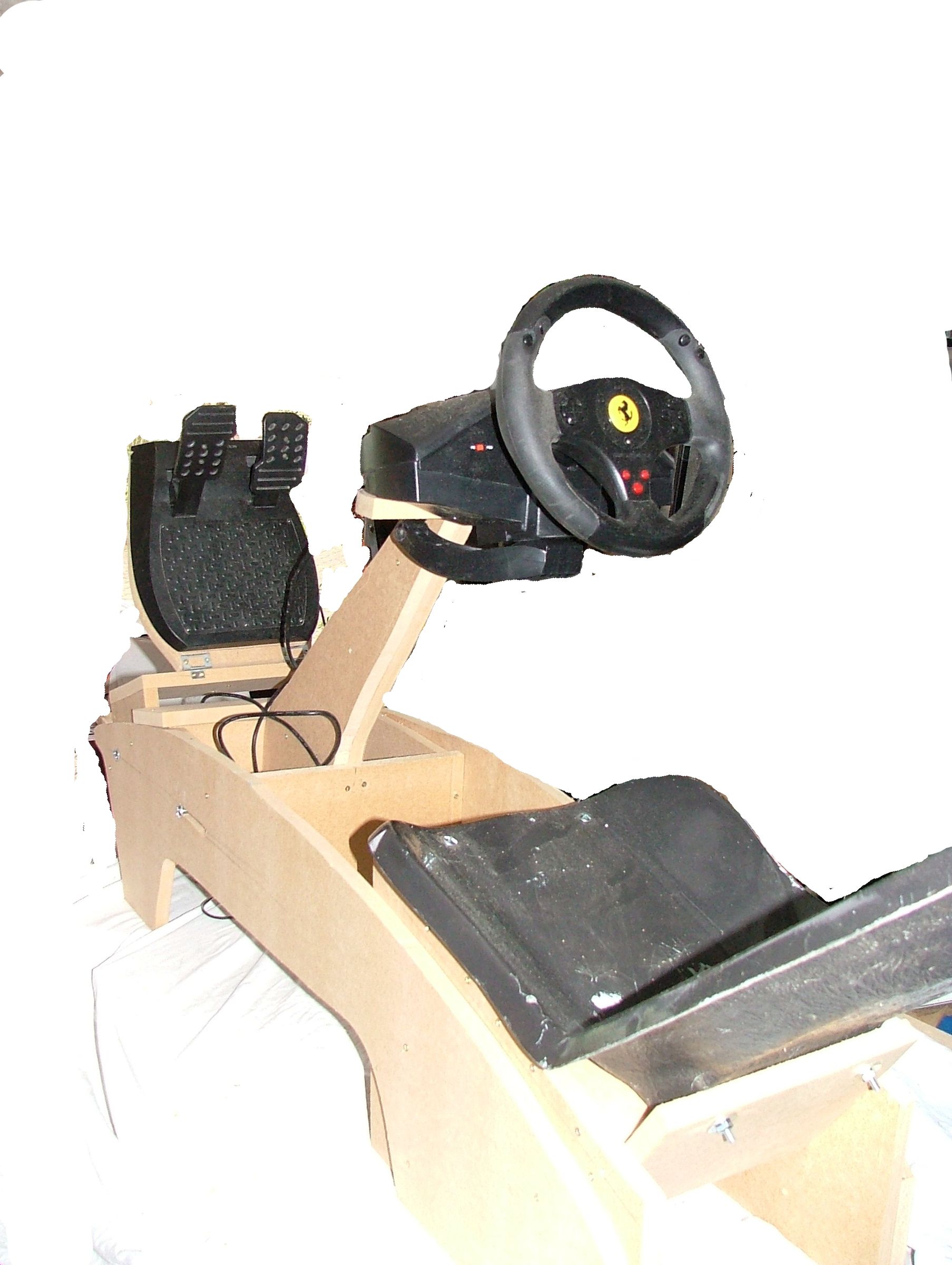 Driving Simulator Seat : 8 Steps - Instructables