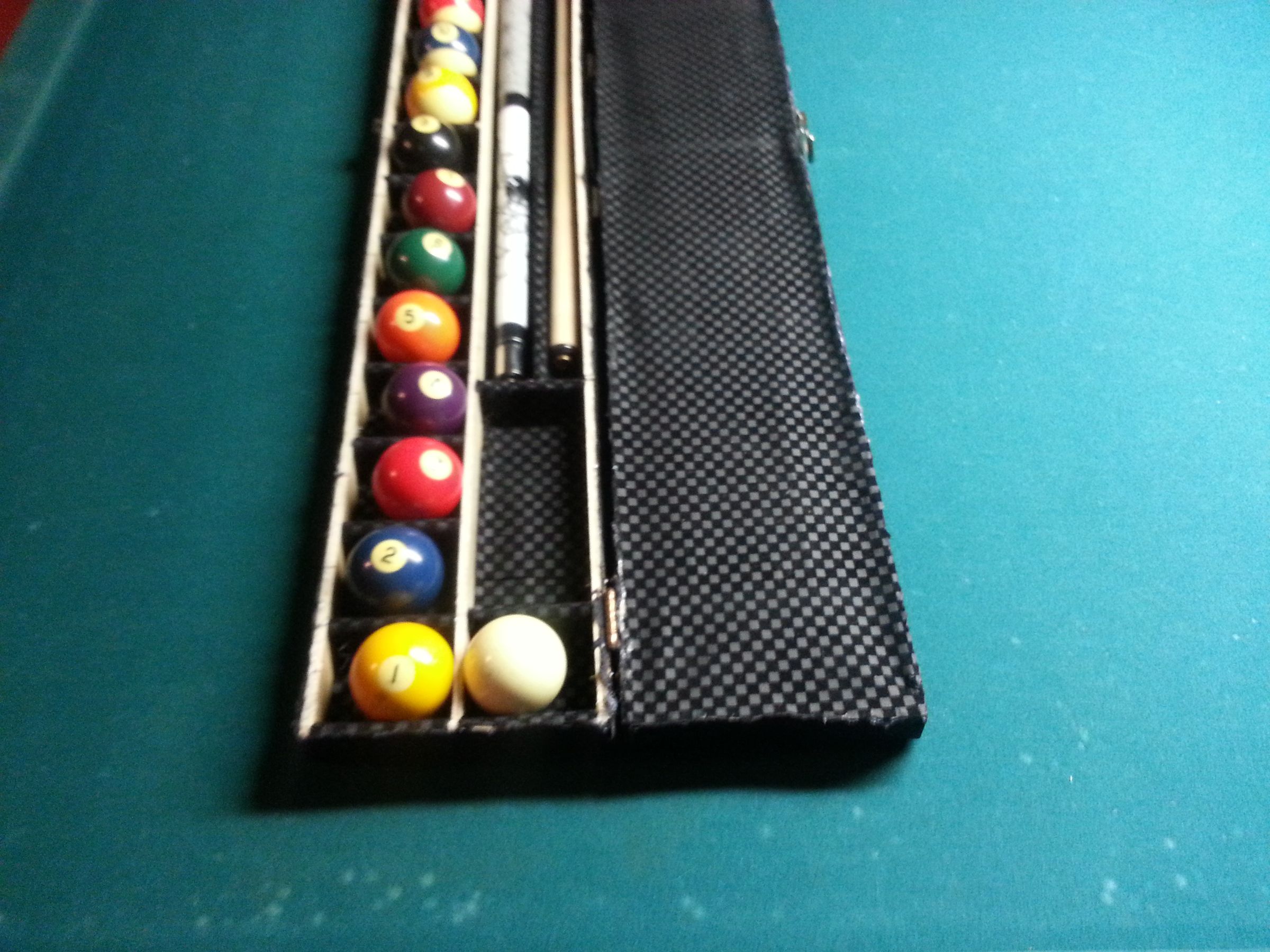 DIY Pool Stick and Pool Ball Case : 11 Steps (with Pictures ...