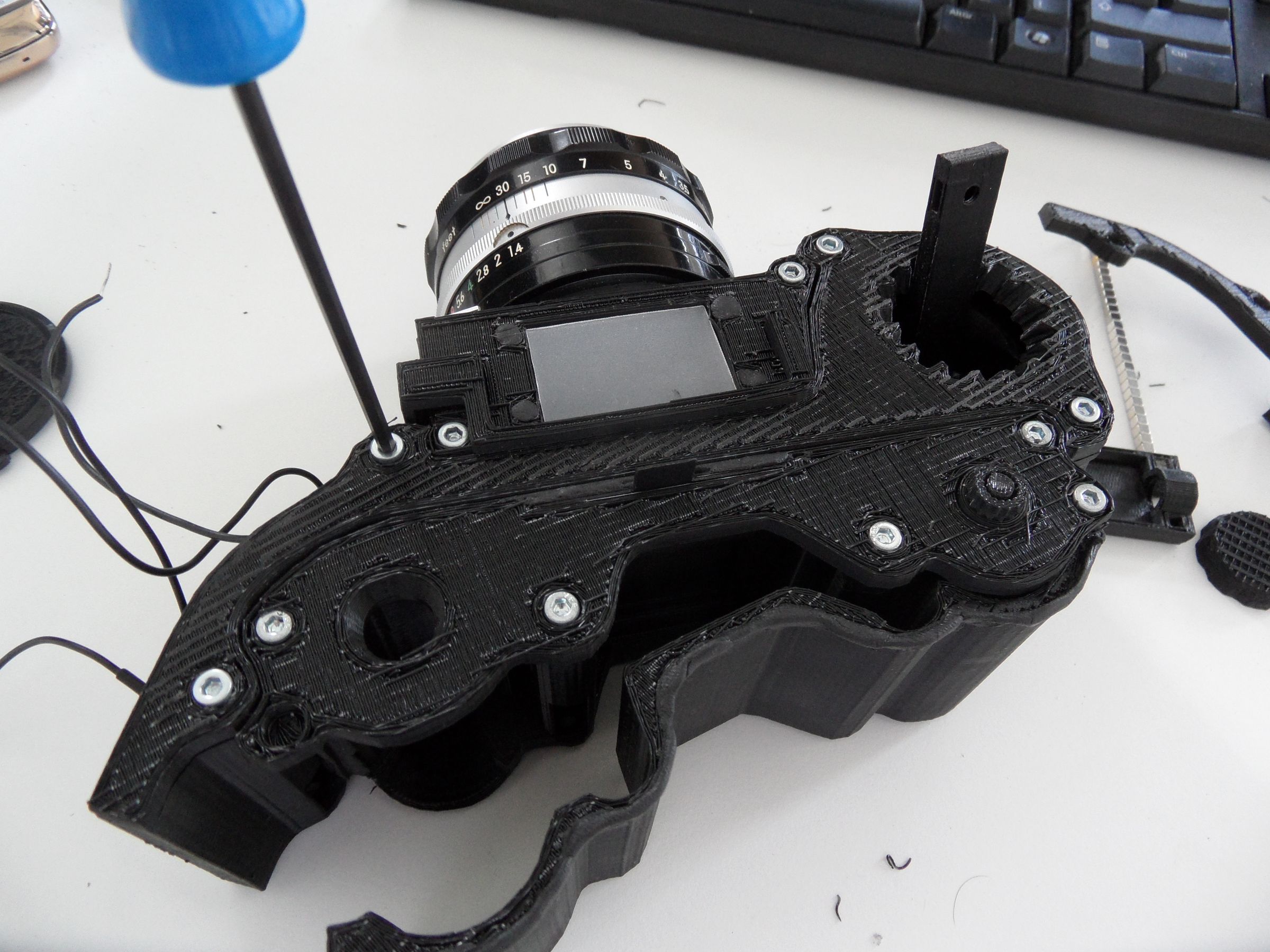 3D Printed Camera : OpenReflex : 9 Steps (with Pictures) - Instructables