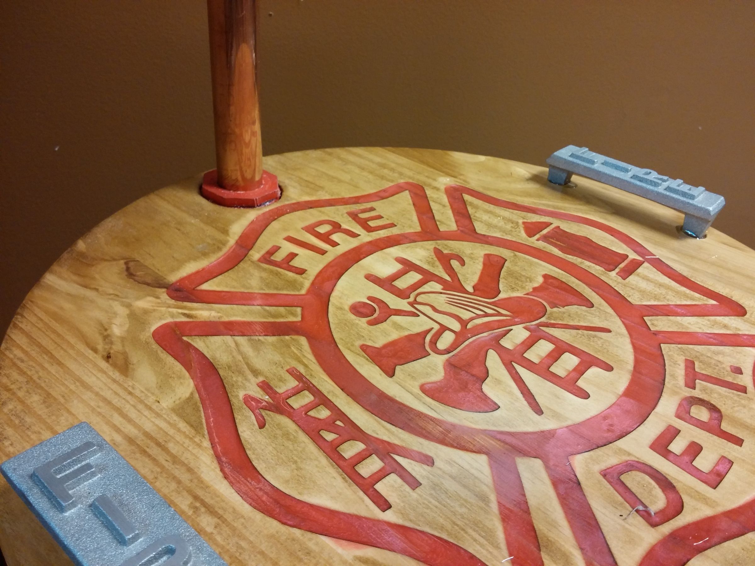 Firefighter Table and Lamp : 9 Steps (with Pictures) - Instructables