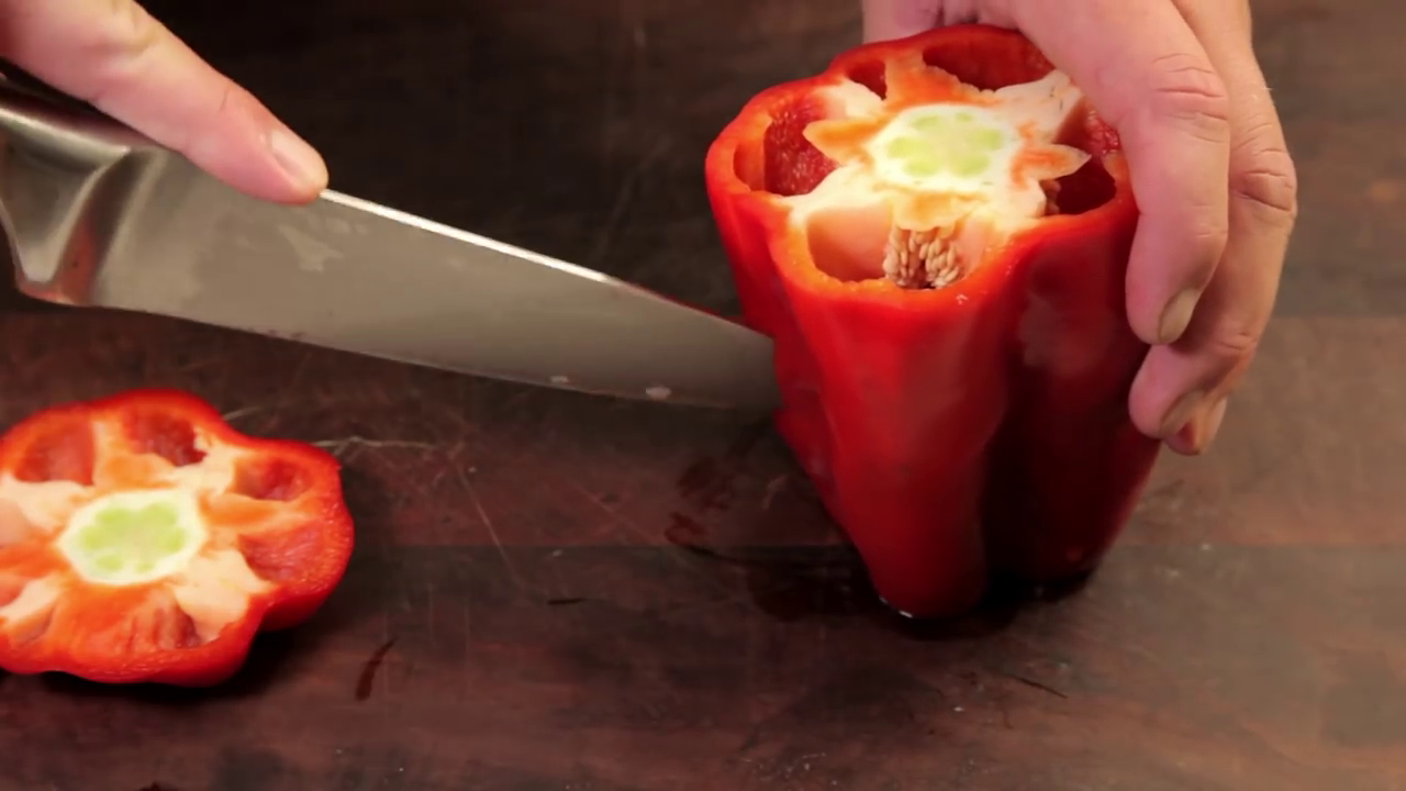Fastest Way to Cut a Bell Pepper : 5 Steps (with Pictures) - Instructables